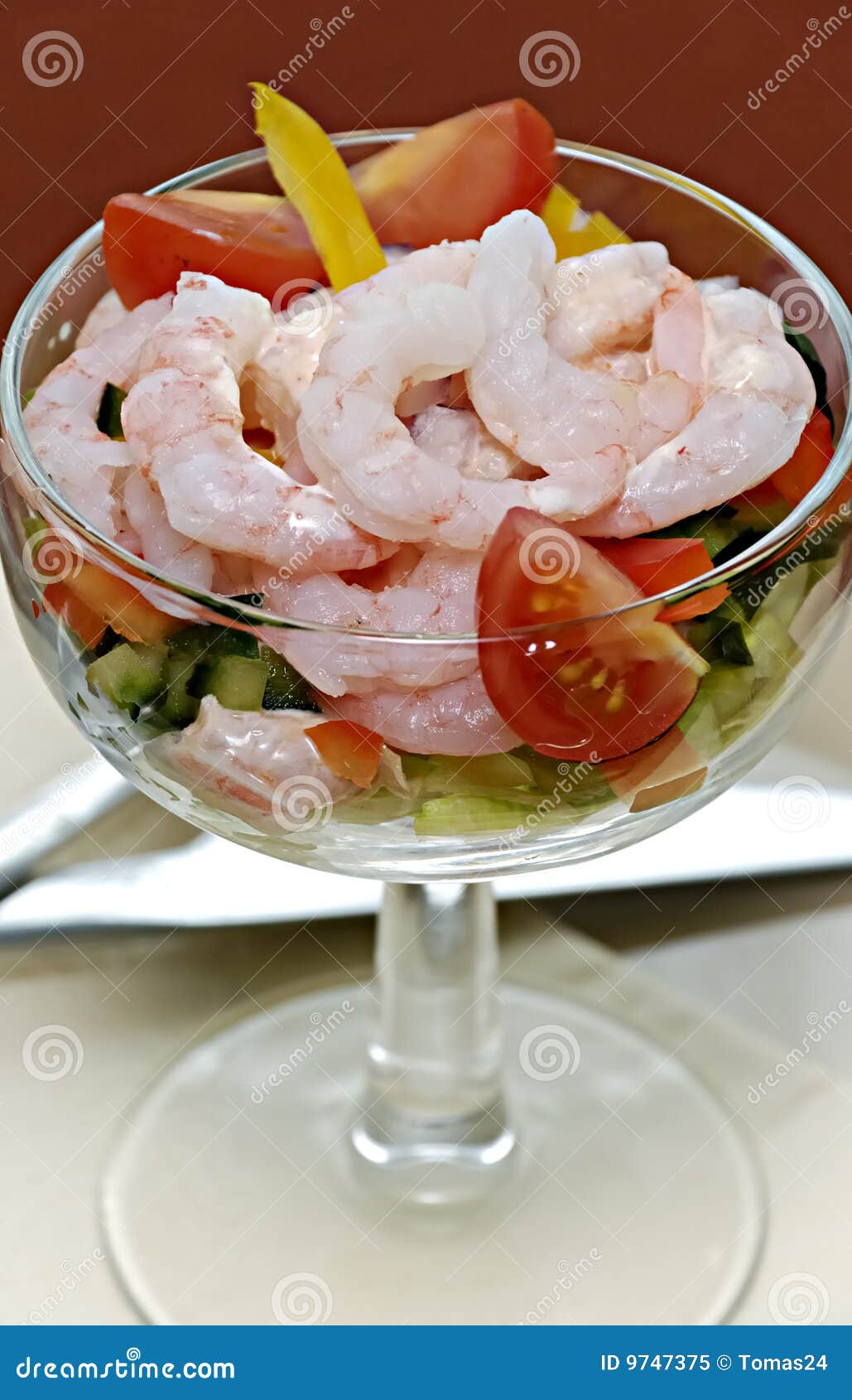 Prawn cocktail stock image. Image of appetiser, edible - 9747375