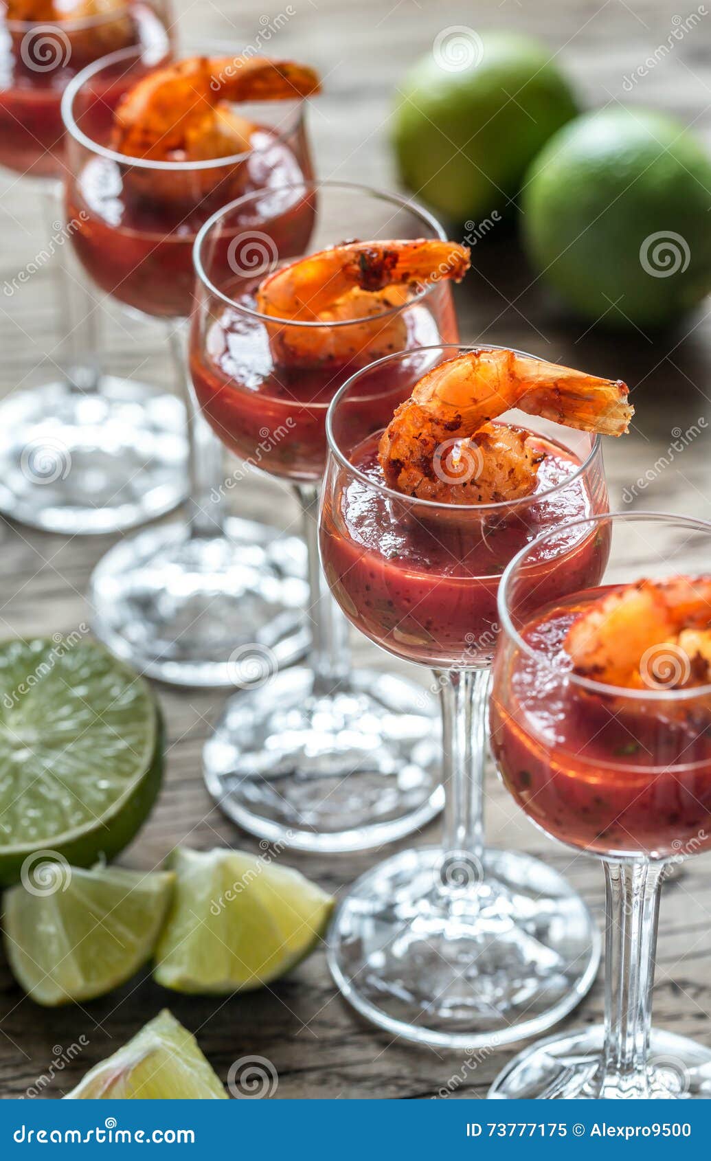 Prawn cocktails stock image. Image of omega, lime, healthy - 73777175