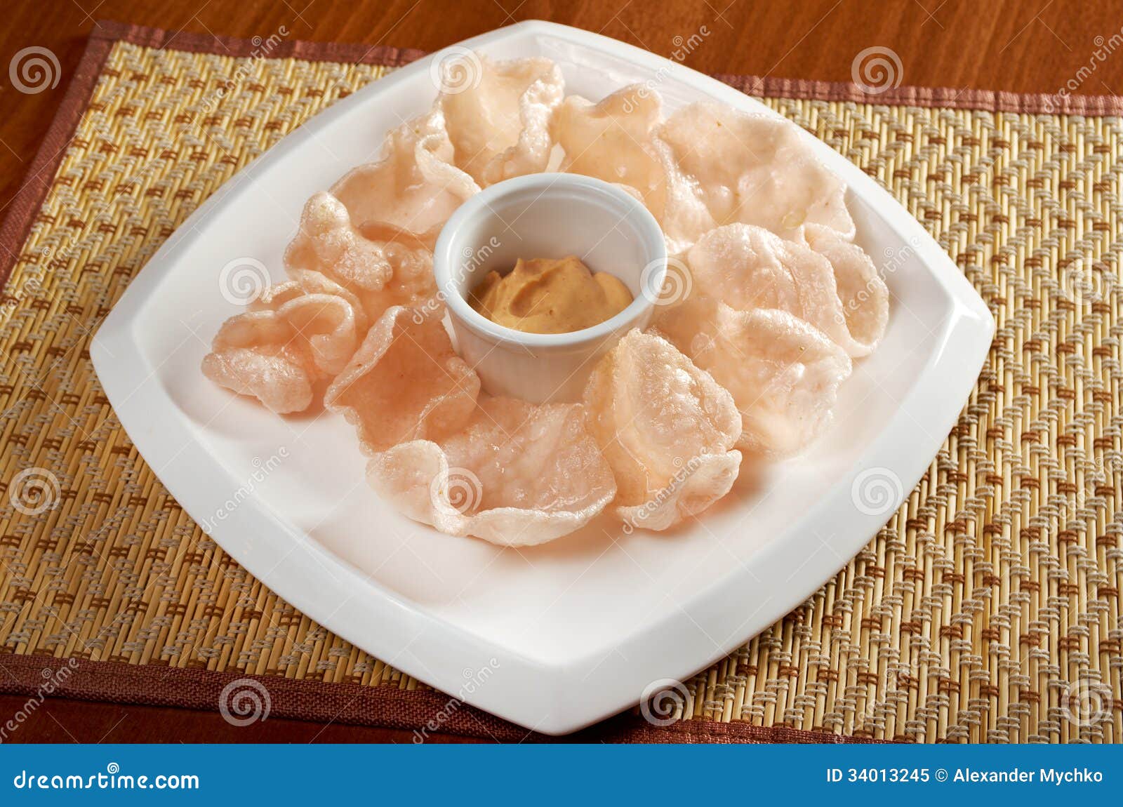 Prawn Crackers stock image. Image of fried, malaysian - 34013245