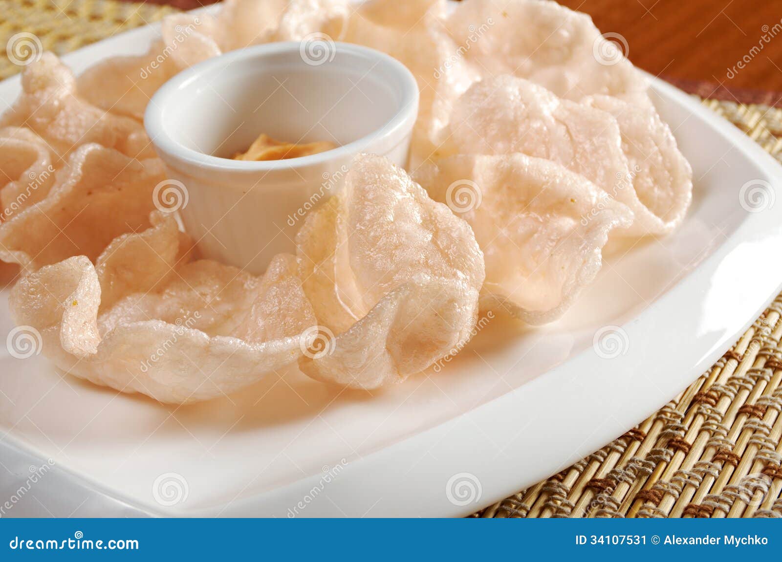 Prawn Crackers stock image. Image of krupuk, shrimp, indonesian - 34107531