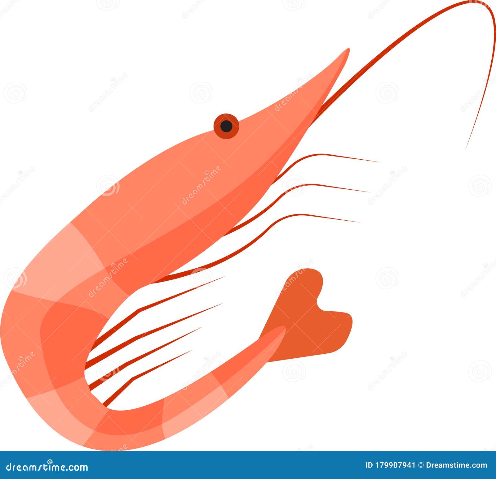 Prawn Icon. Trendy Prawn Logo Concept On White Background From A Vector ...