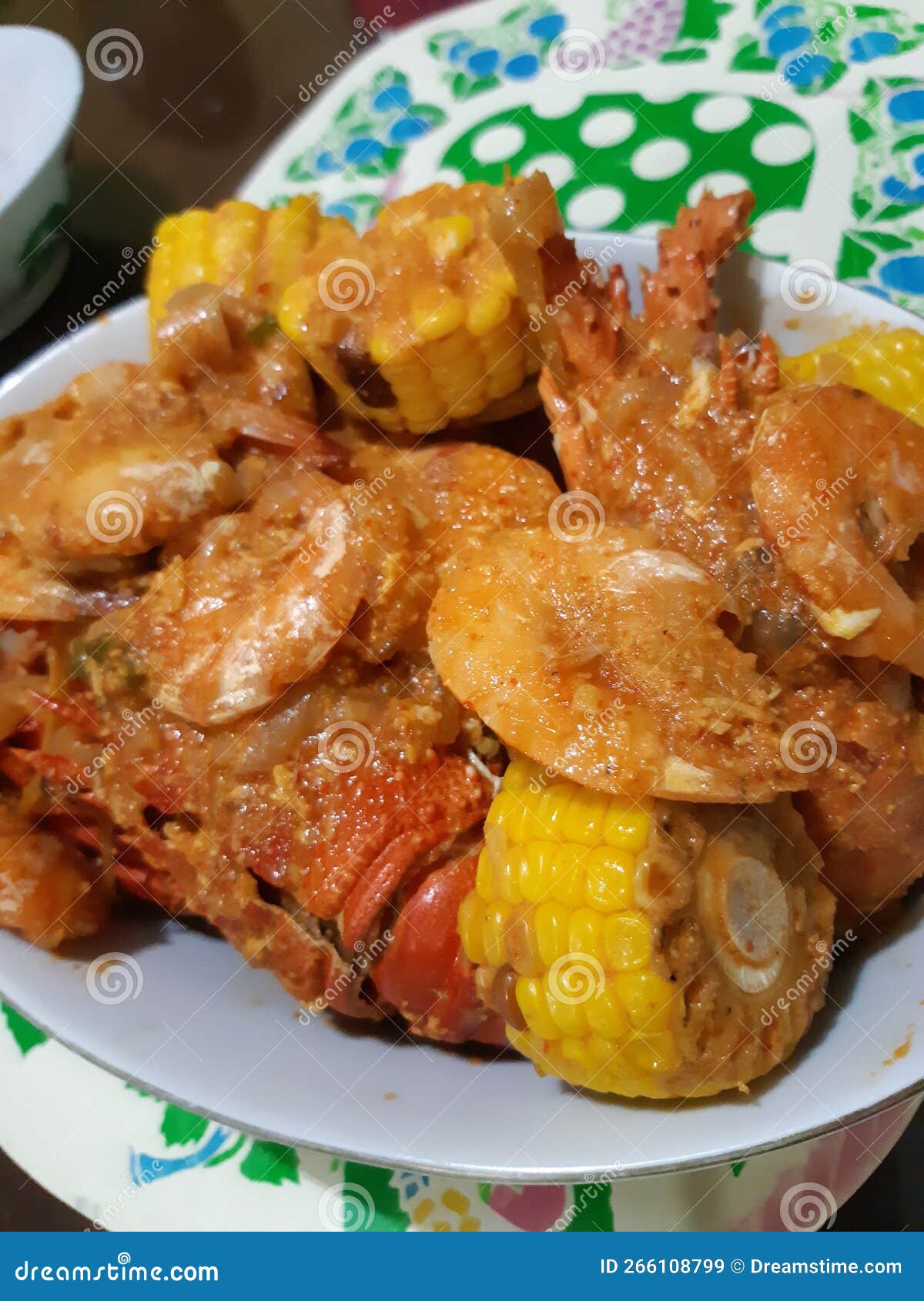 Prawn padang saos stock image. Image of favorid, prawn - 266108799