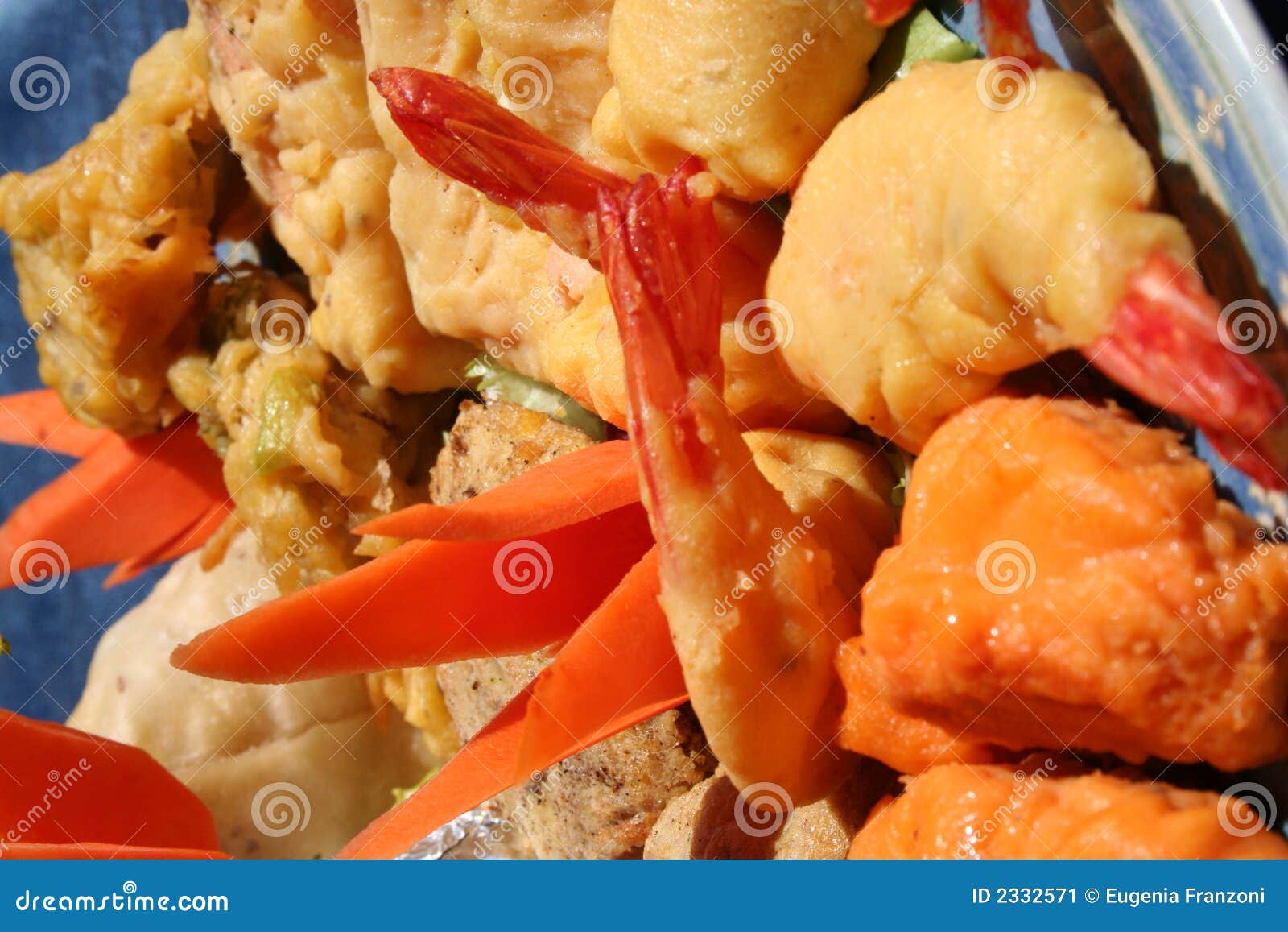 Prawn Pakora stock image. Image of fried, asian, appetizer - 2332571