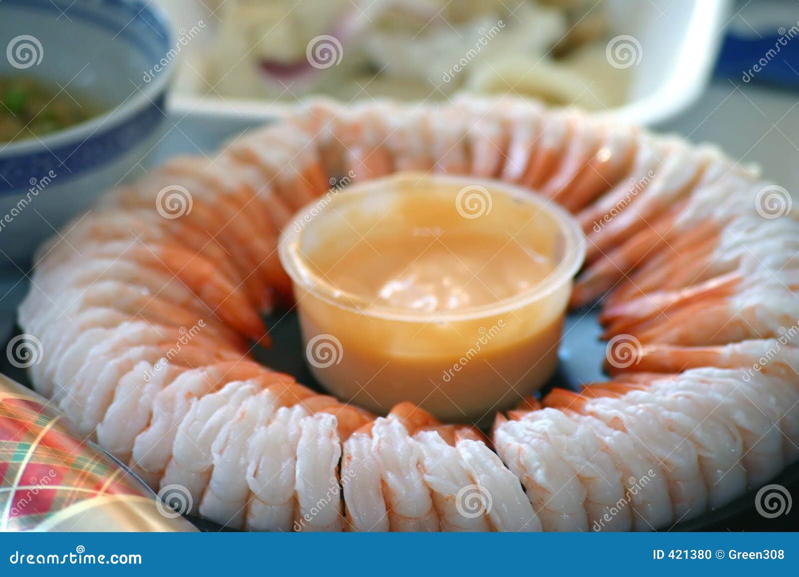 Prawn Ring stock photo. Image of king, consume, circle - 421380