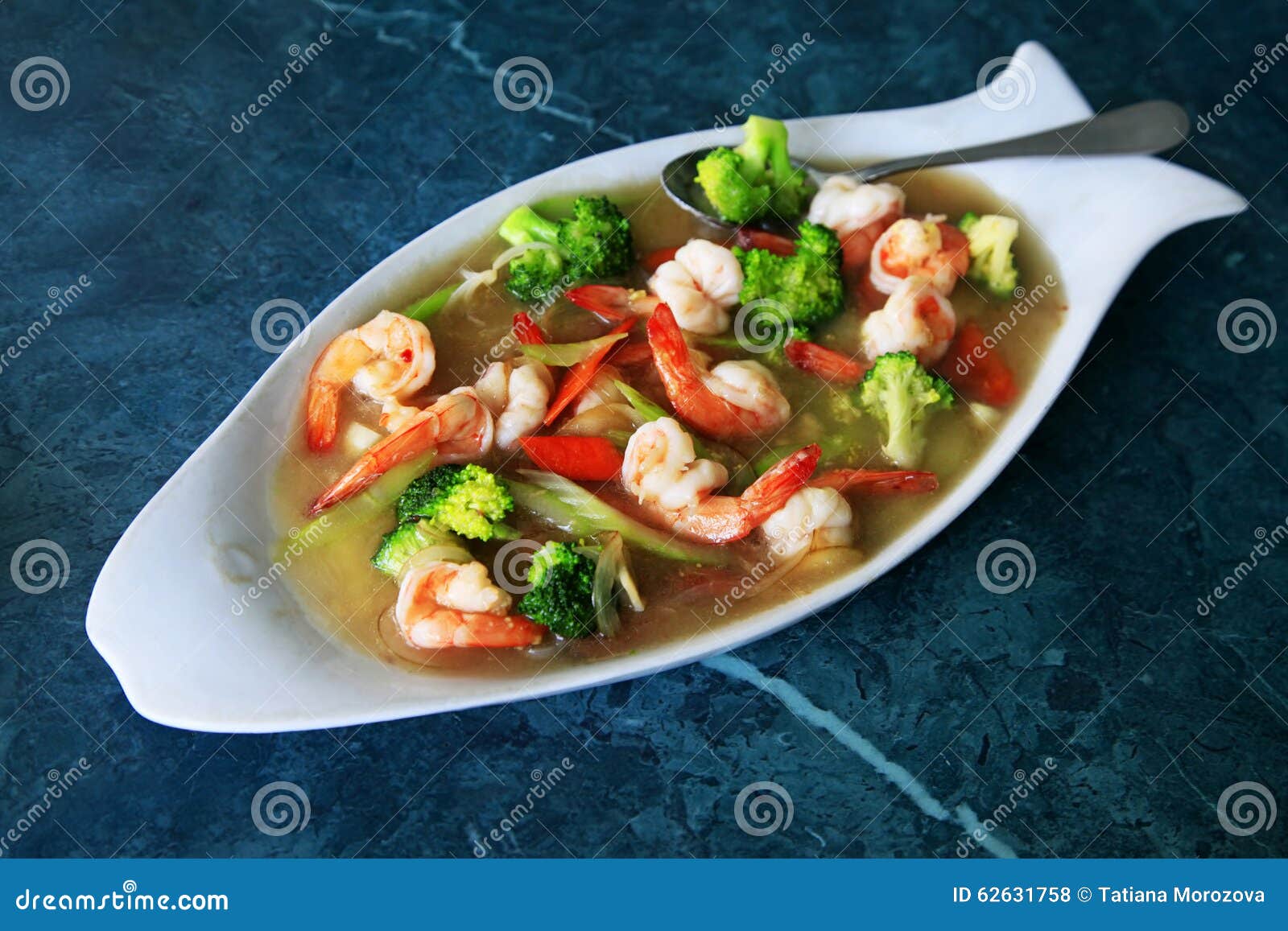 Prawn in sauce stock photo. Image of sauce, salad, culinary - 62631758