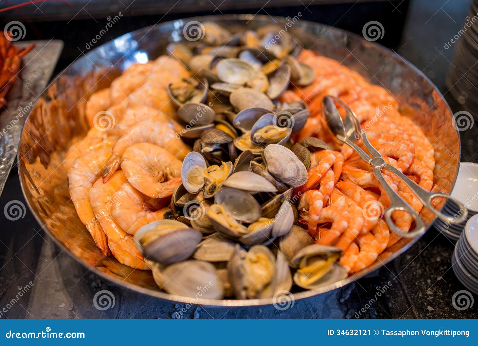 Prawn Shellfish Mussel Seafood Stock Image - Image of shellfish ...