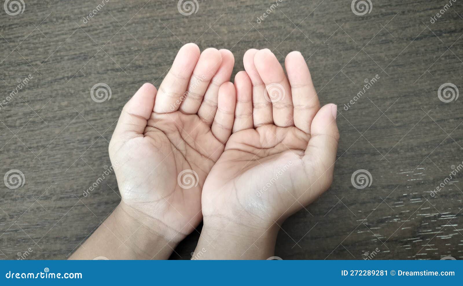 Pray by Placing Both Hands Above Stock Image - Image of pray, hands ...