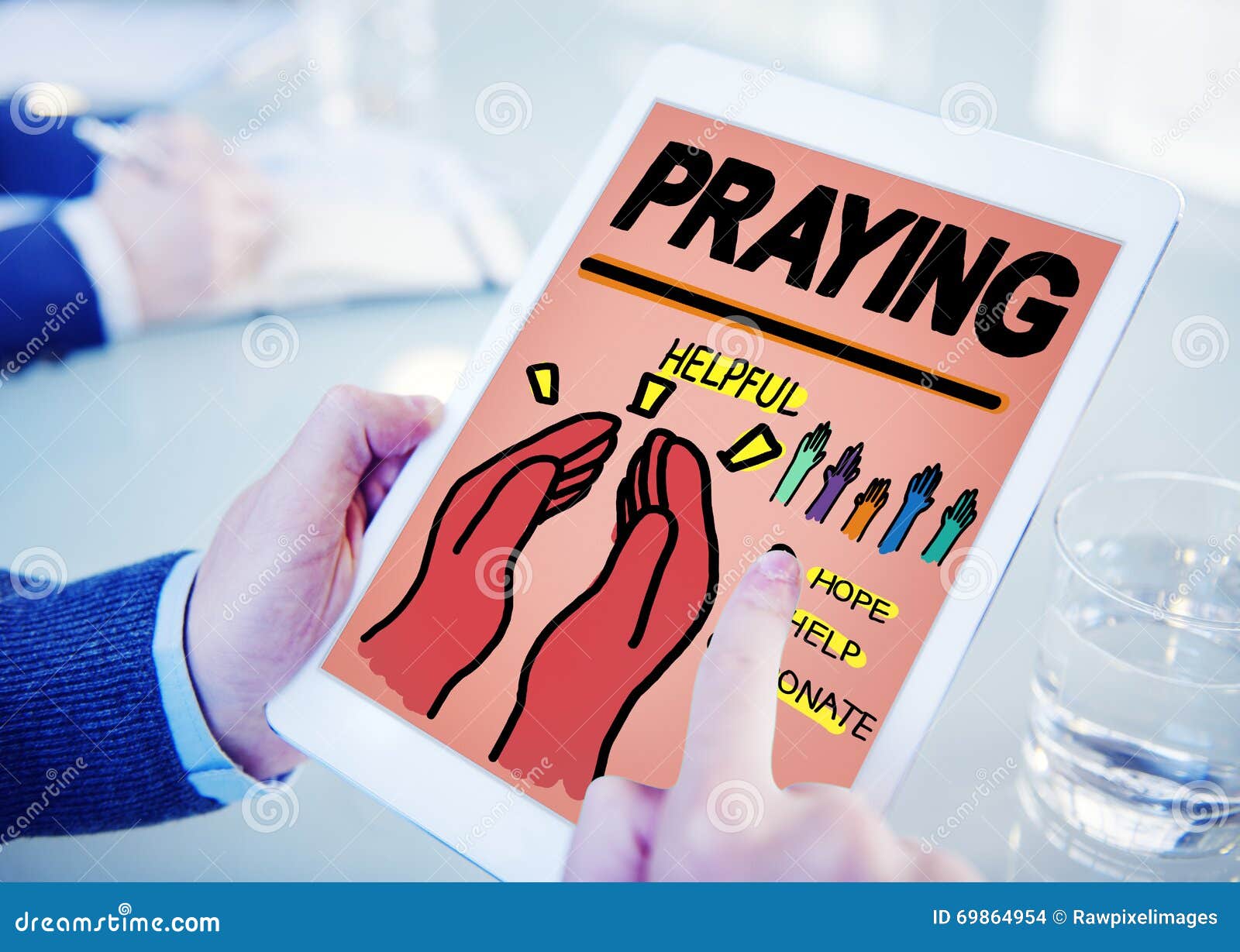 Pray Praying Hope Help Spirituality Religion Concept Stock Photo ...