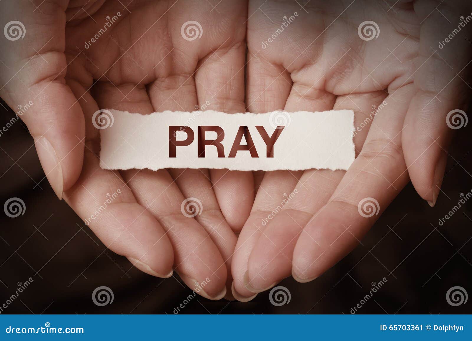 Pray text on hand stock image. Image of belief, peace - 65703361