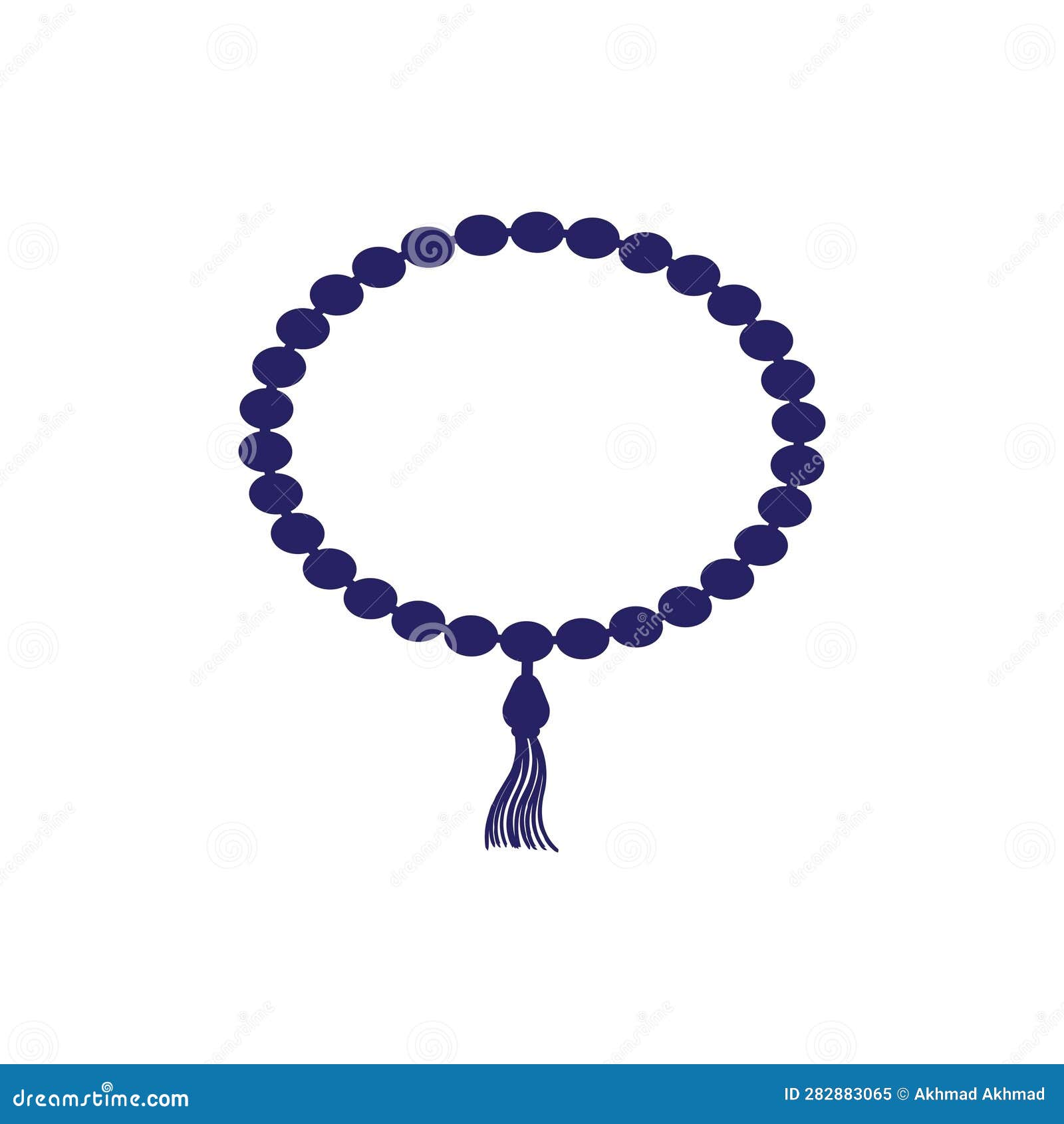 Prayer beads icon stock vector. Illustration of judaism - 282883065