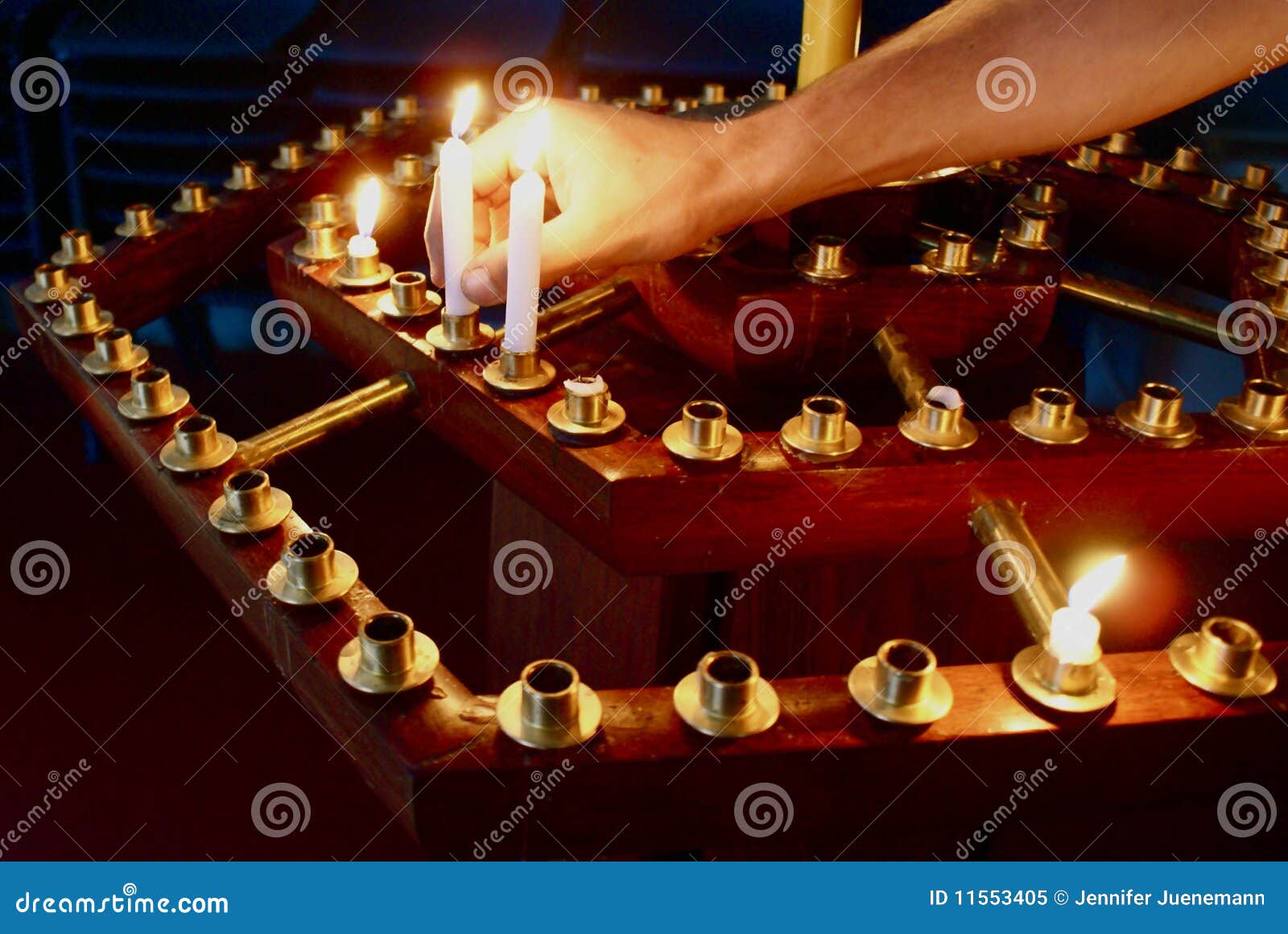 Prayer Candles stock image. Image of solemnity, prayer - 11553405