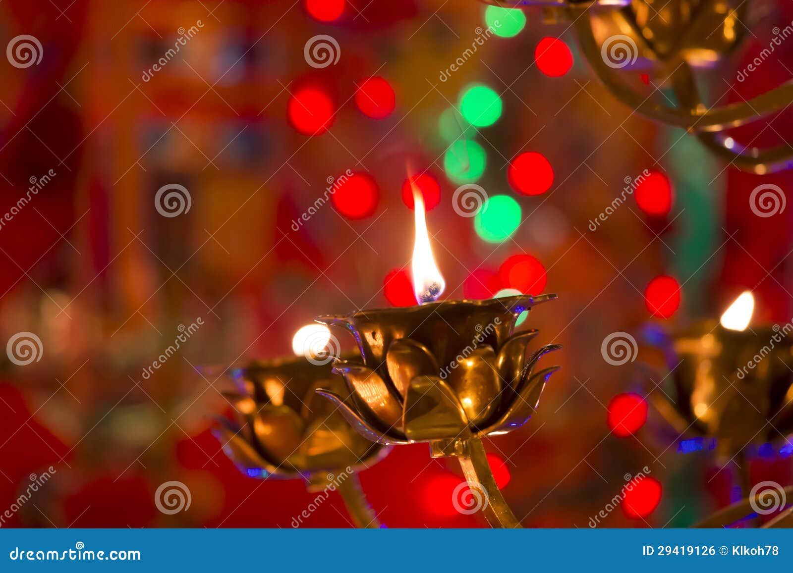 Prayer lamp stock photo. Image of fire, shine, burning - 29419126