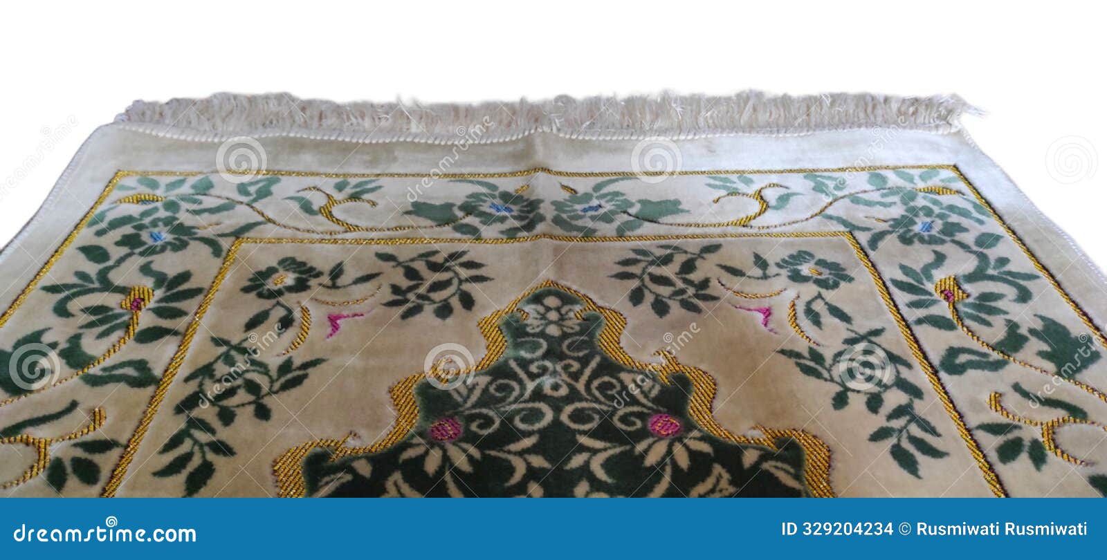 Prayer Mat Worn by Muslims during Prayer Stock Photo - Image of ...