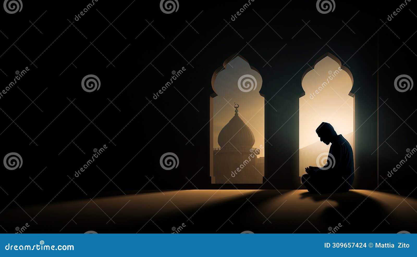 Prayer in the Sacred Time and Place Stock Photo - Image of pray ...