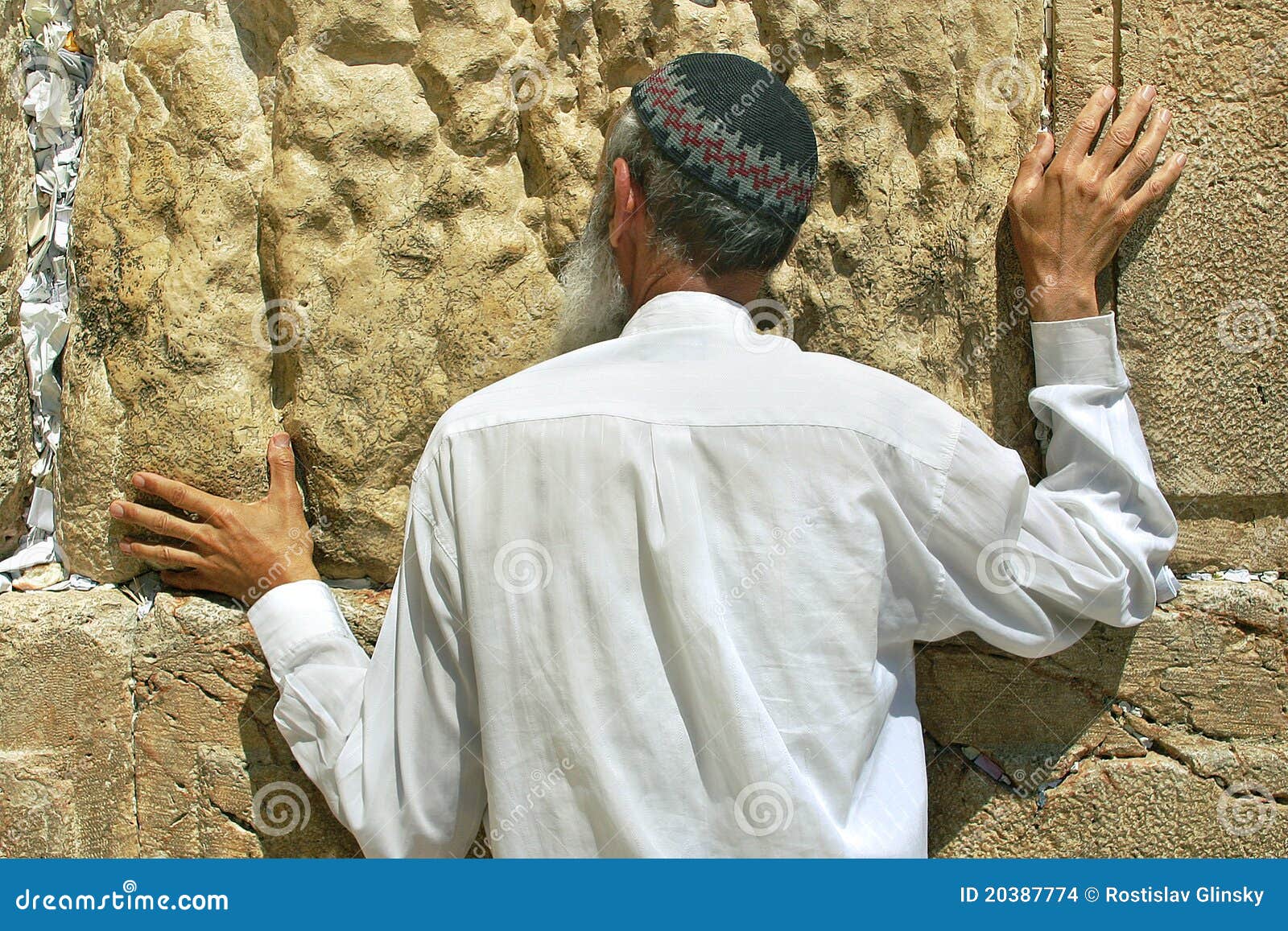Prayer at the Western Wall. Editorial Stock Image - Image of middle ...