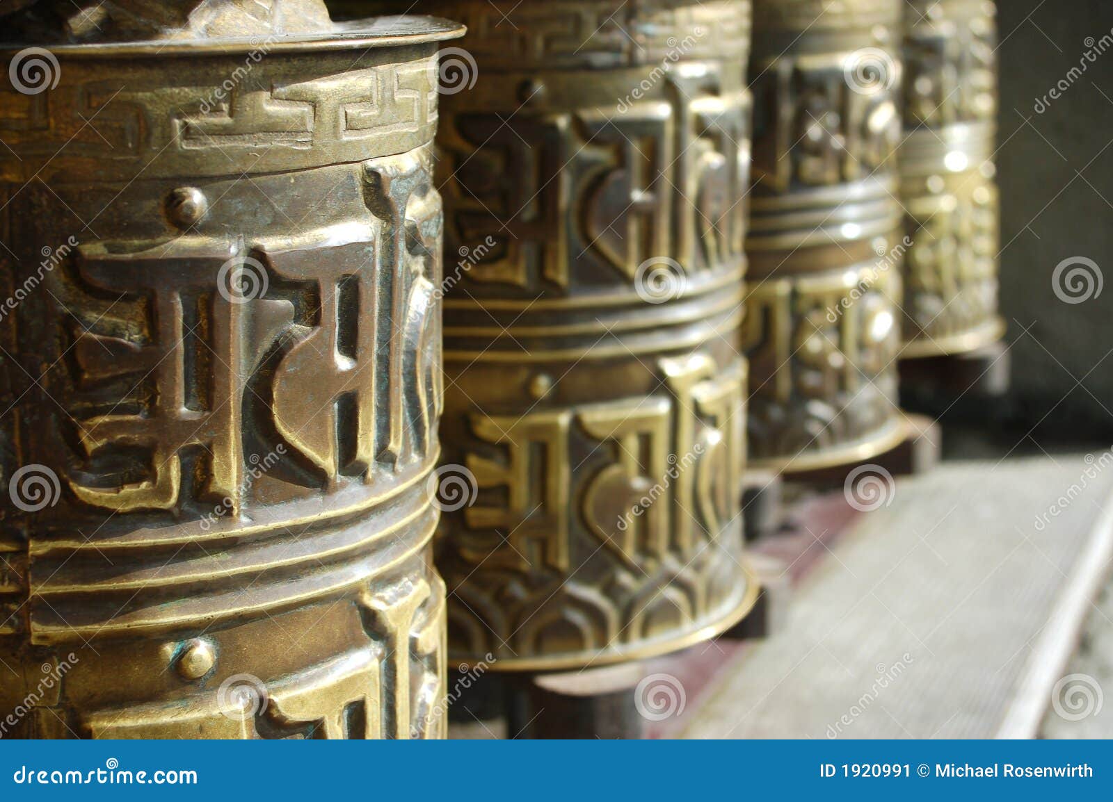 Prayer wheel stock image. Image of asia, budda, himalayas - 1920991