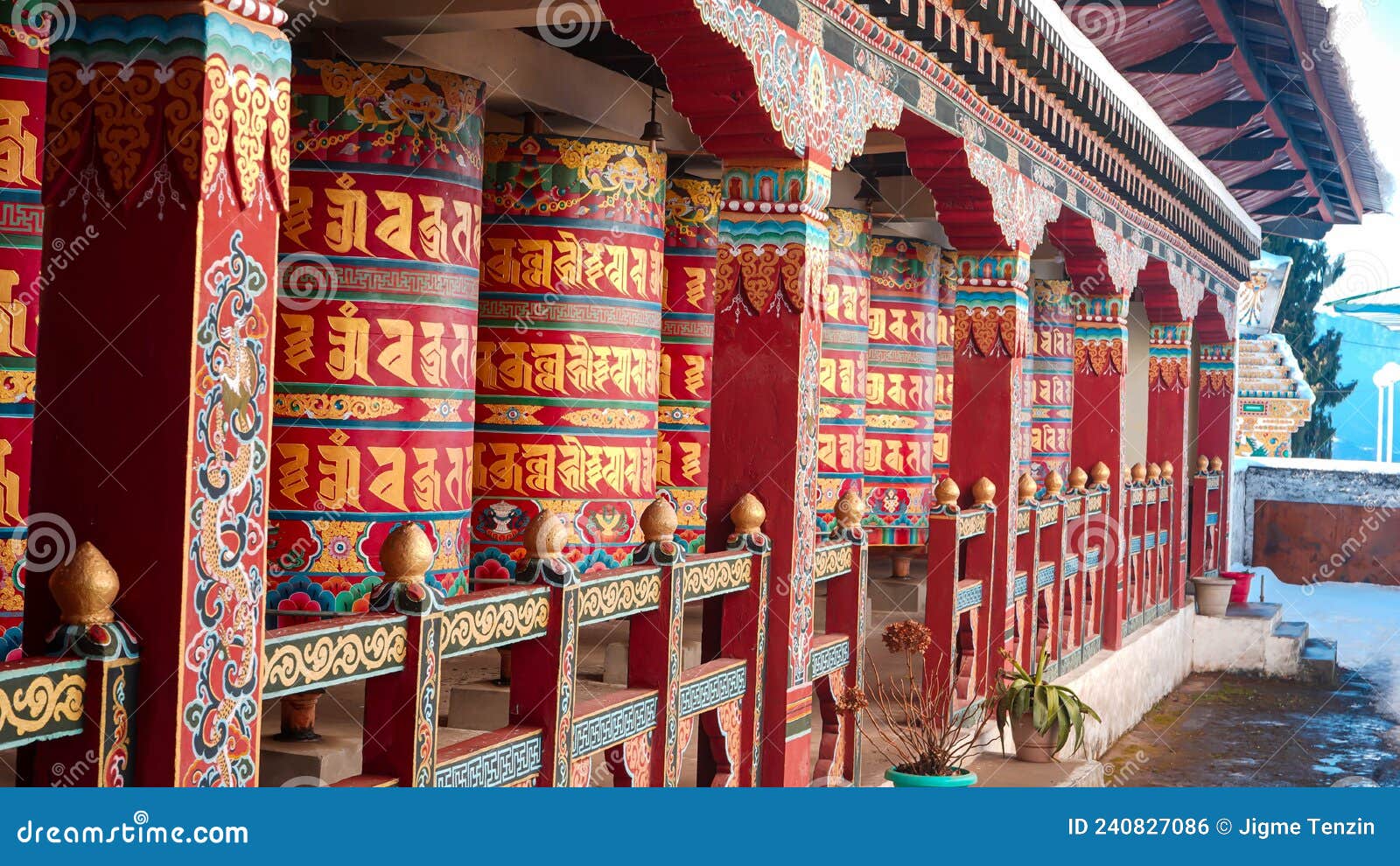 Prayer wheel stock photo. Image of asian, merit, tradition - 240827086
