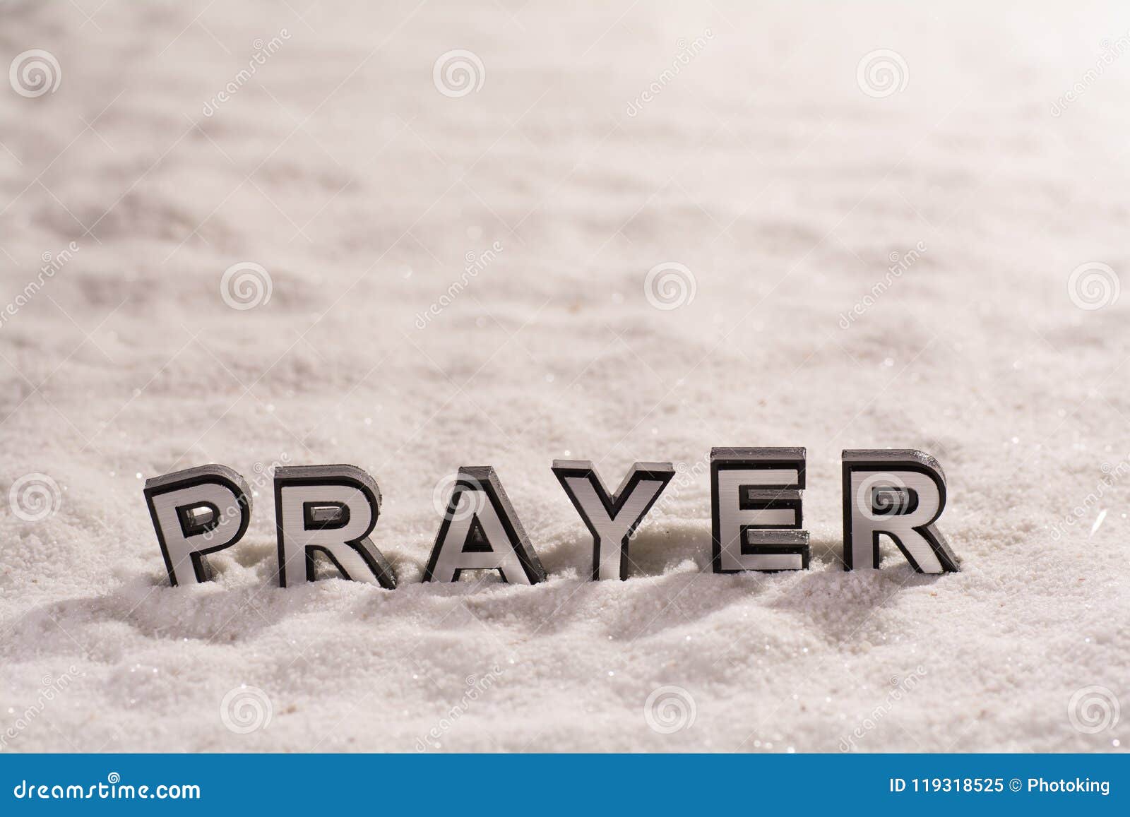 Prayer Word Concepts Isolated On Background Royalty-Free Stock ...