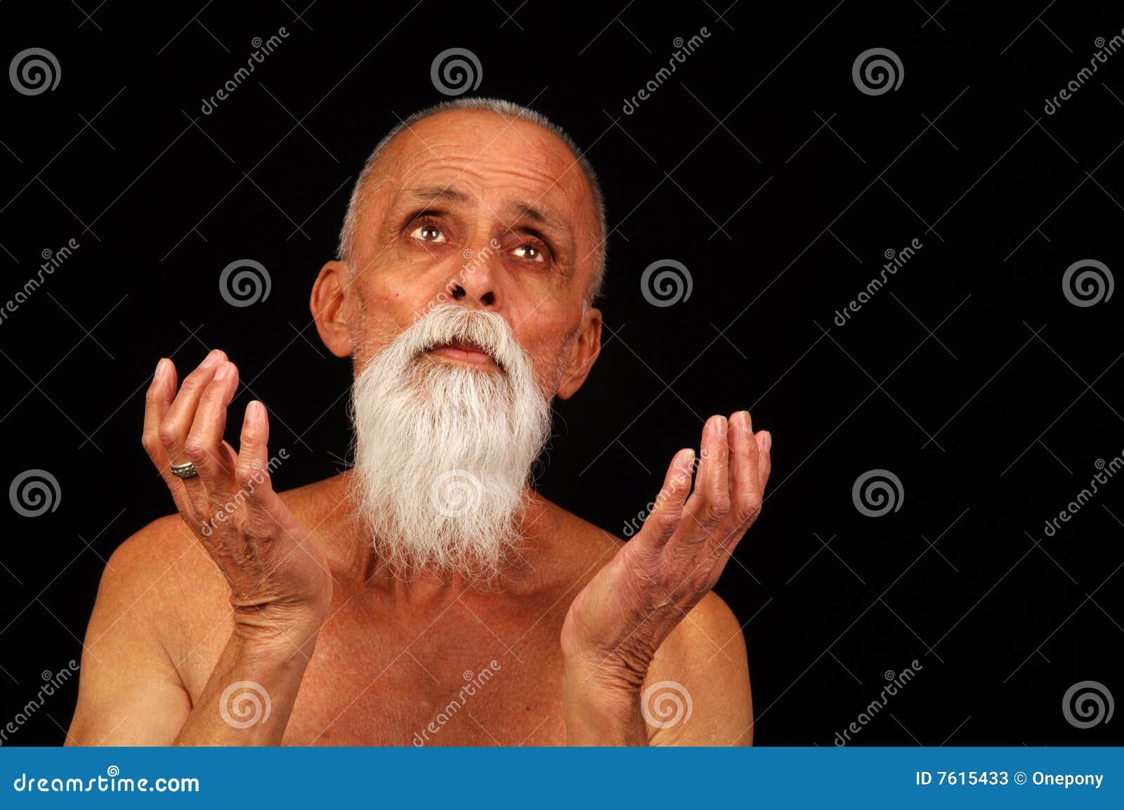 Prayerful Man stock image. Image of adult, male, person - 7615433