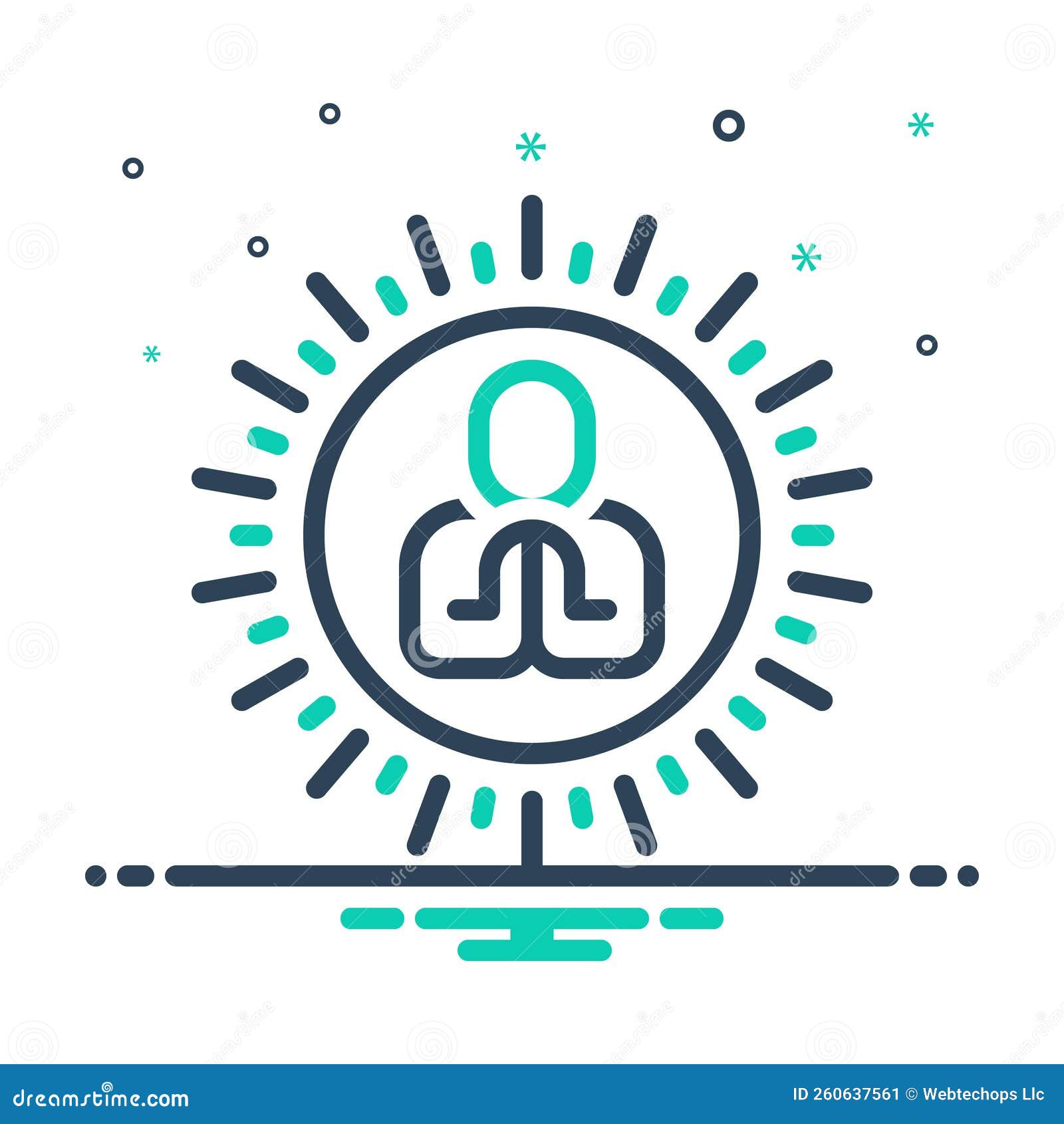 Mix Icon for Prayers, Praying and Request Stock Vector - Illustration ...