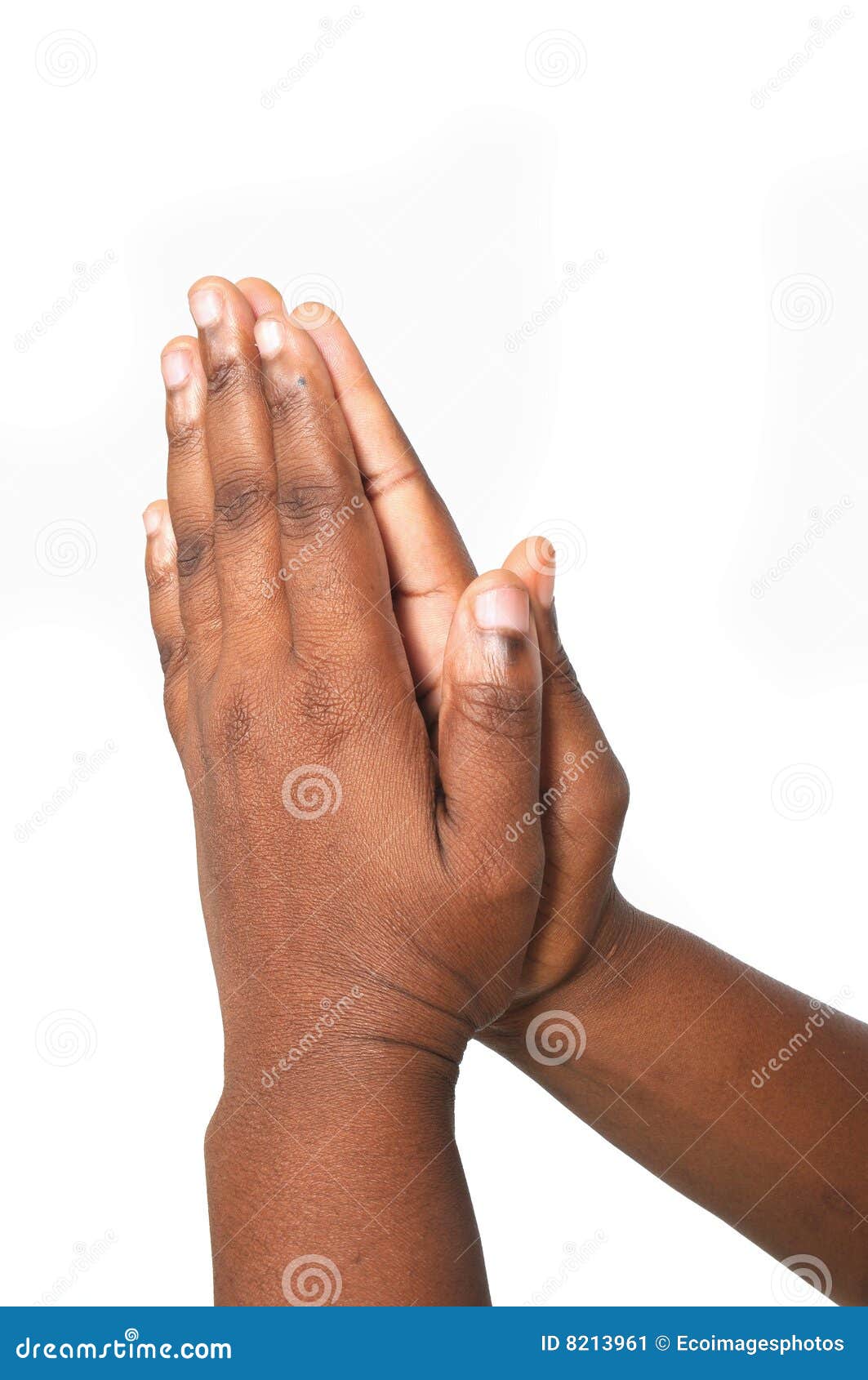 Praying African Hands Royalty-Free Stock Photo | CartoonDealer.com #8213961