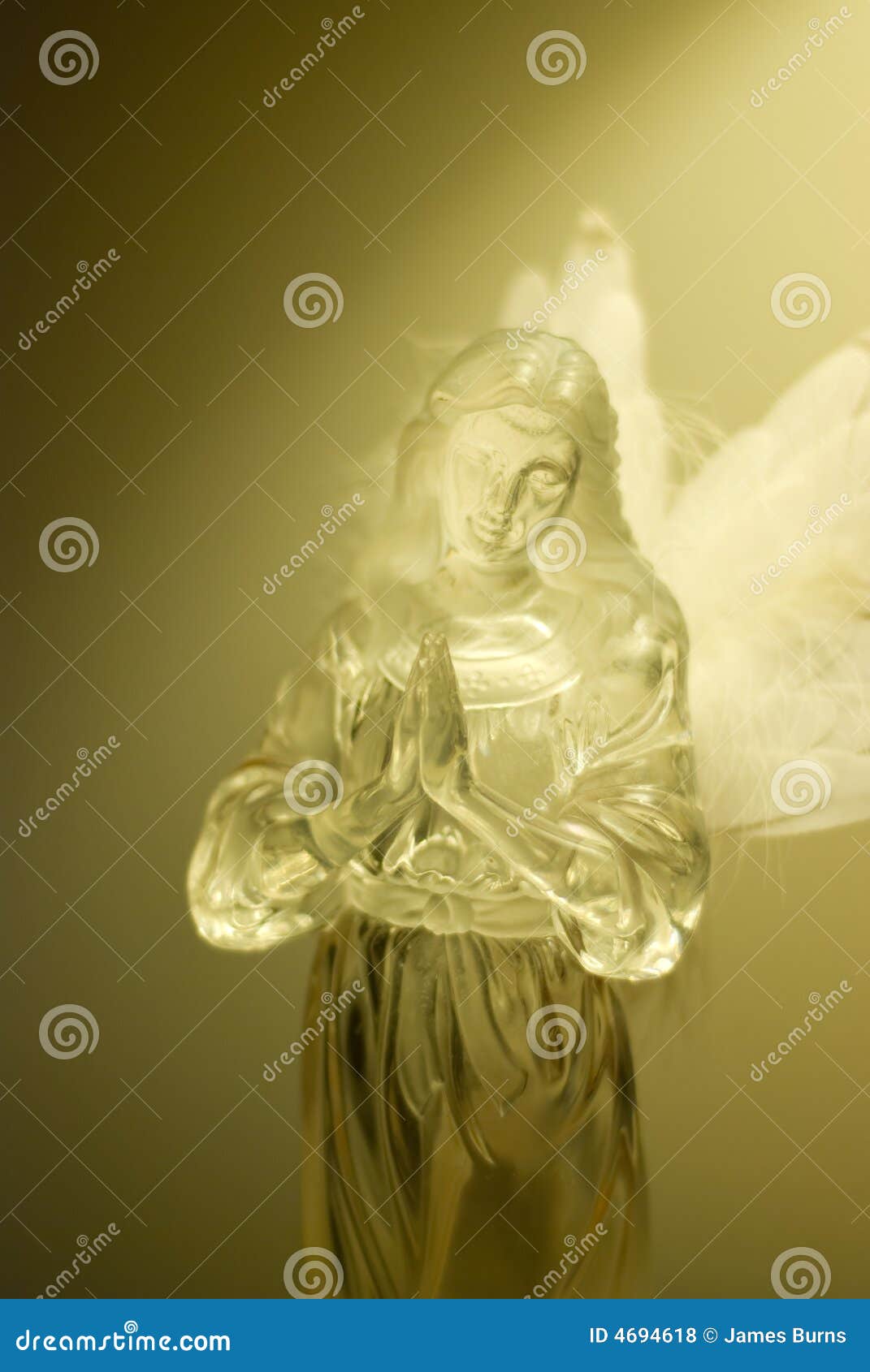 Praying Angel stock photo. Image of praying, holy, yellow - 4694618