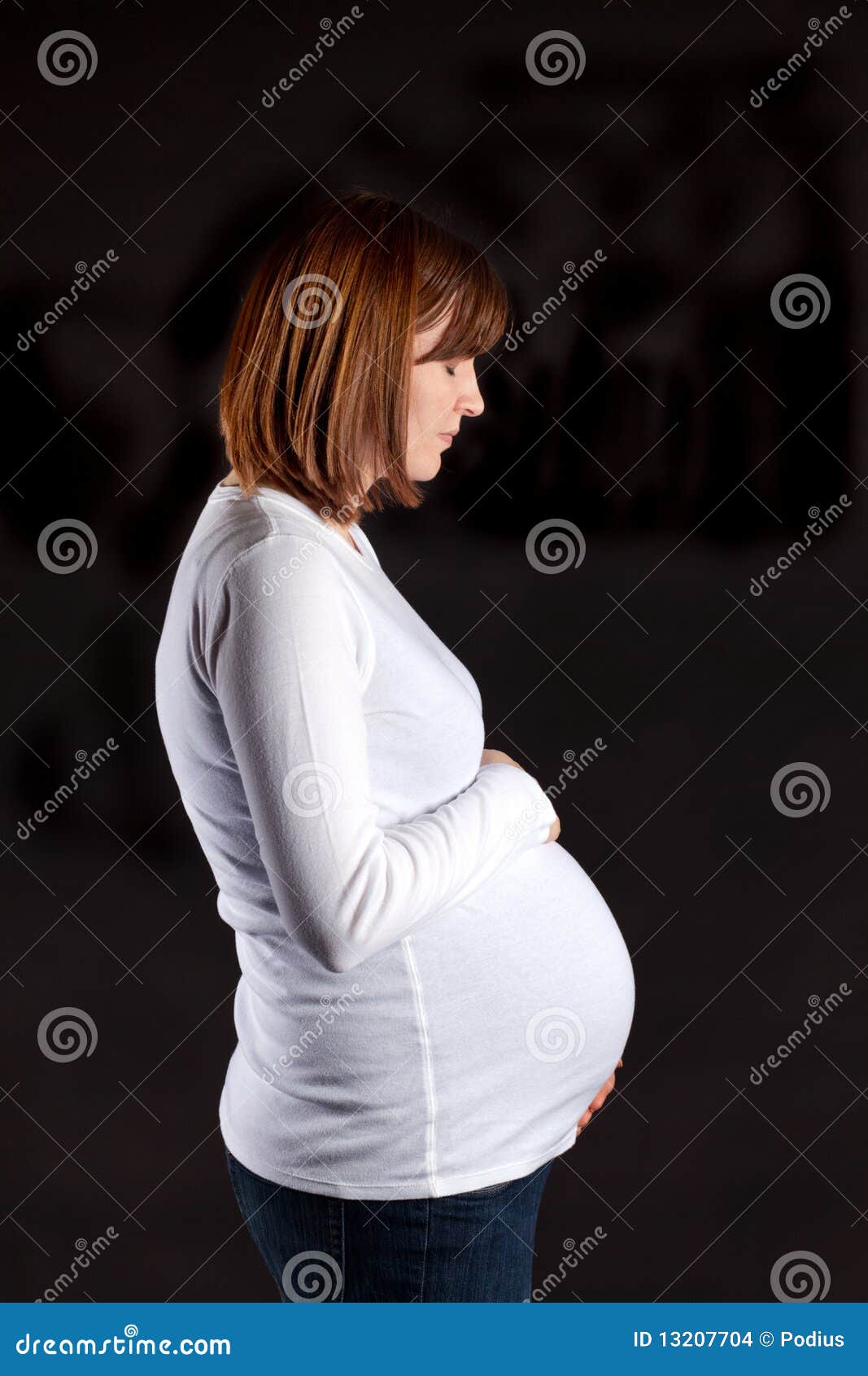 Praying for Baby stock photo. Image of tummy, expecting - 13207704