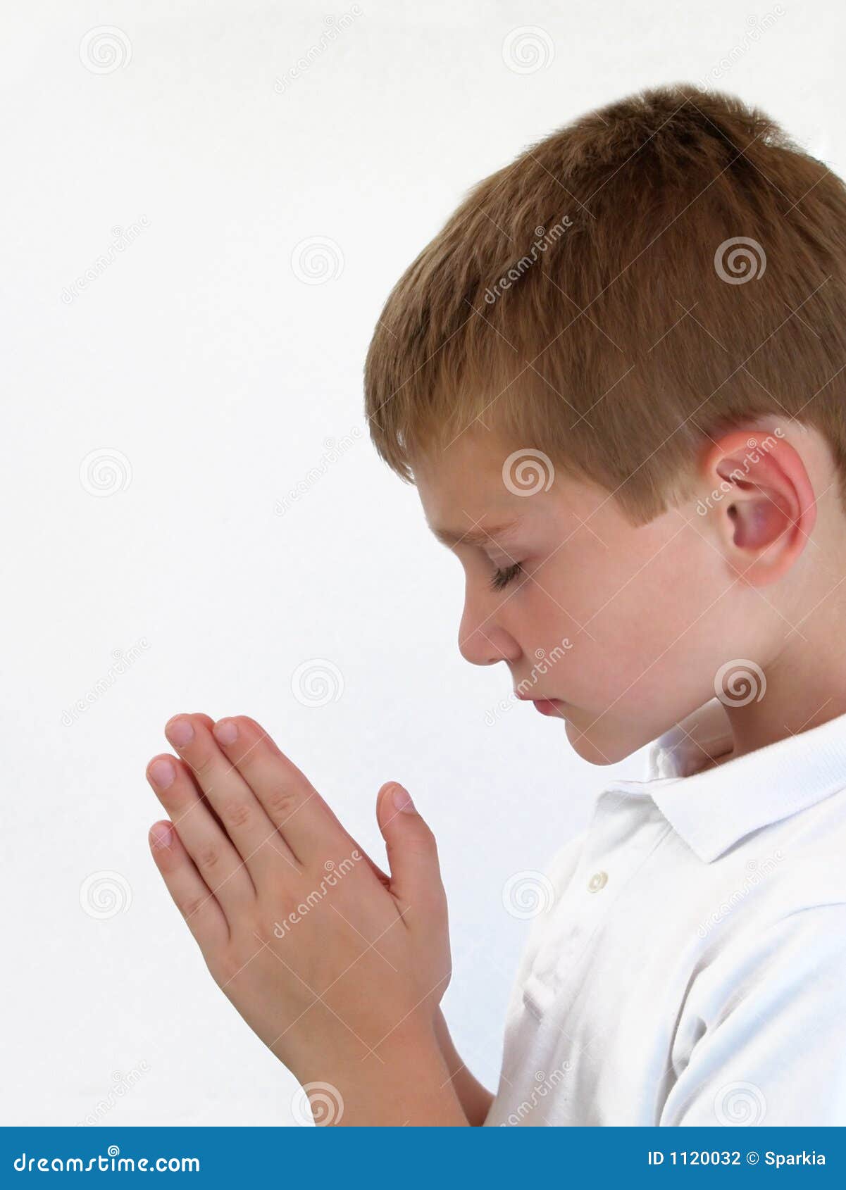 Praying Boy stock photo. Image of belief, spiritual, faith - 1120032