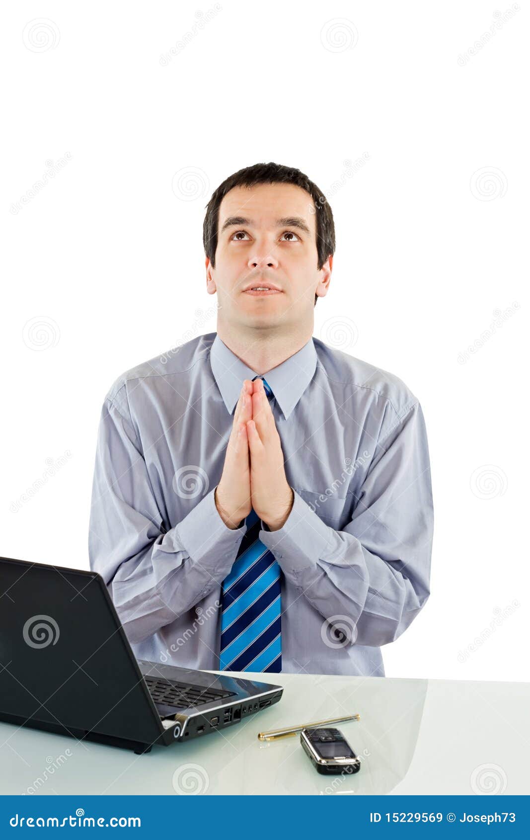 Praying businessman stock image. Image of person, pray - 15229569
