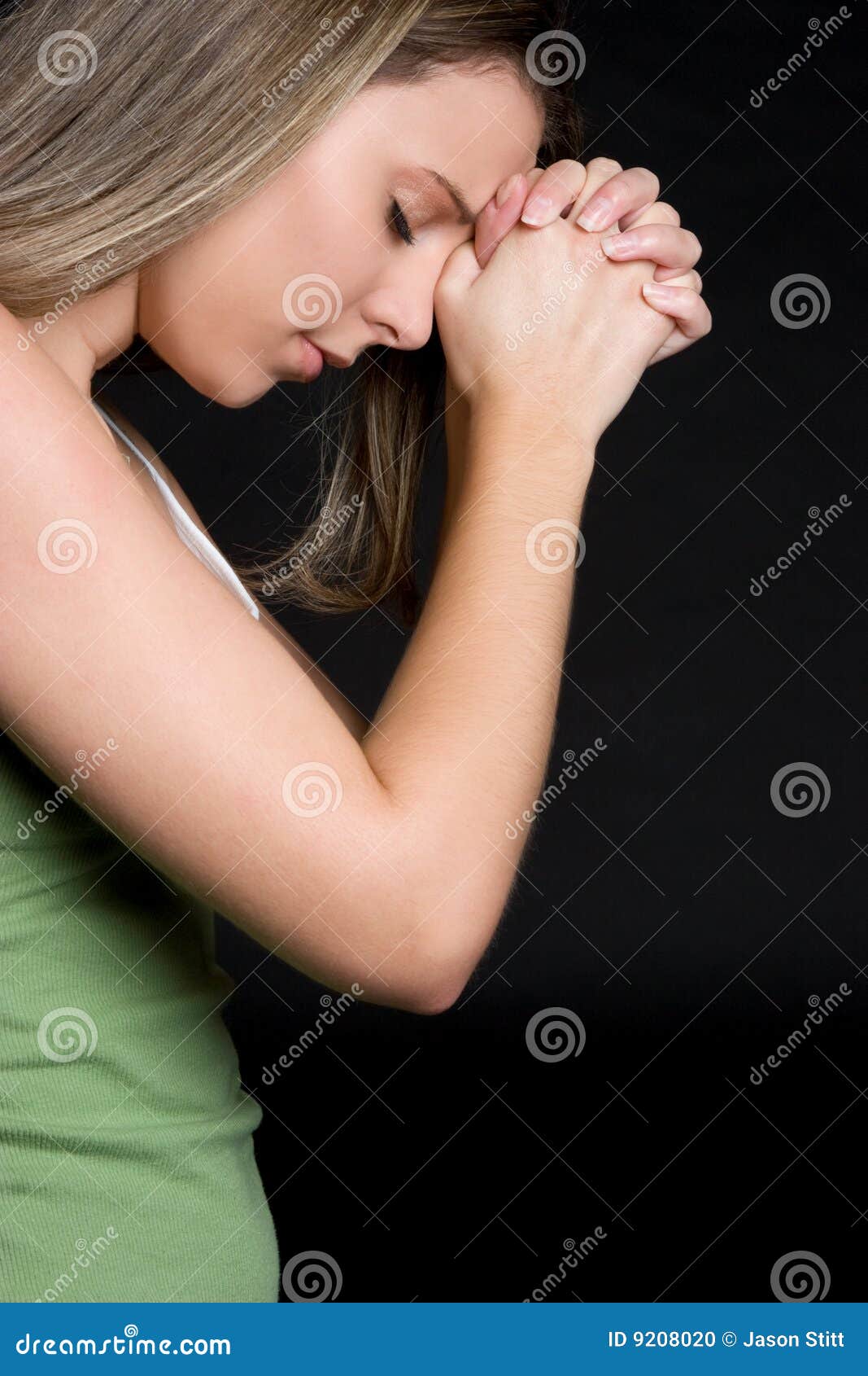 Praying Girl stock photo. Image of girls, worship, pray - 9208020