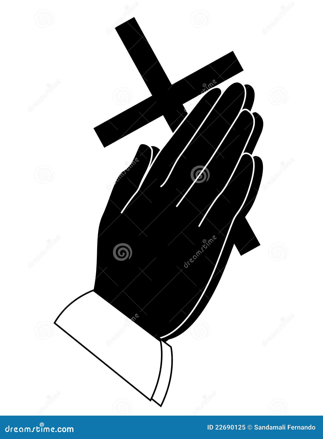 Captivating Praying Hands Vector Pictures