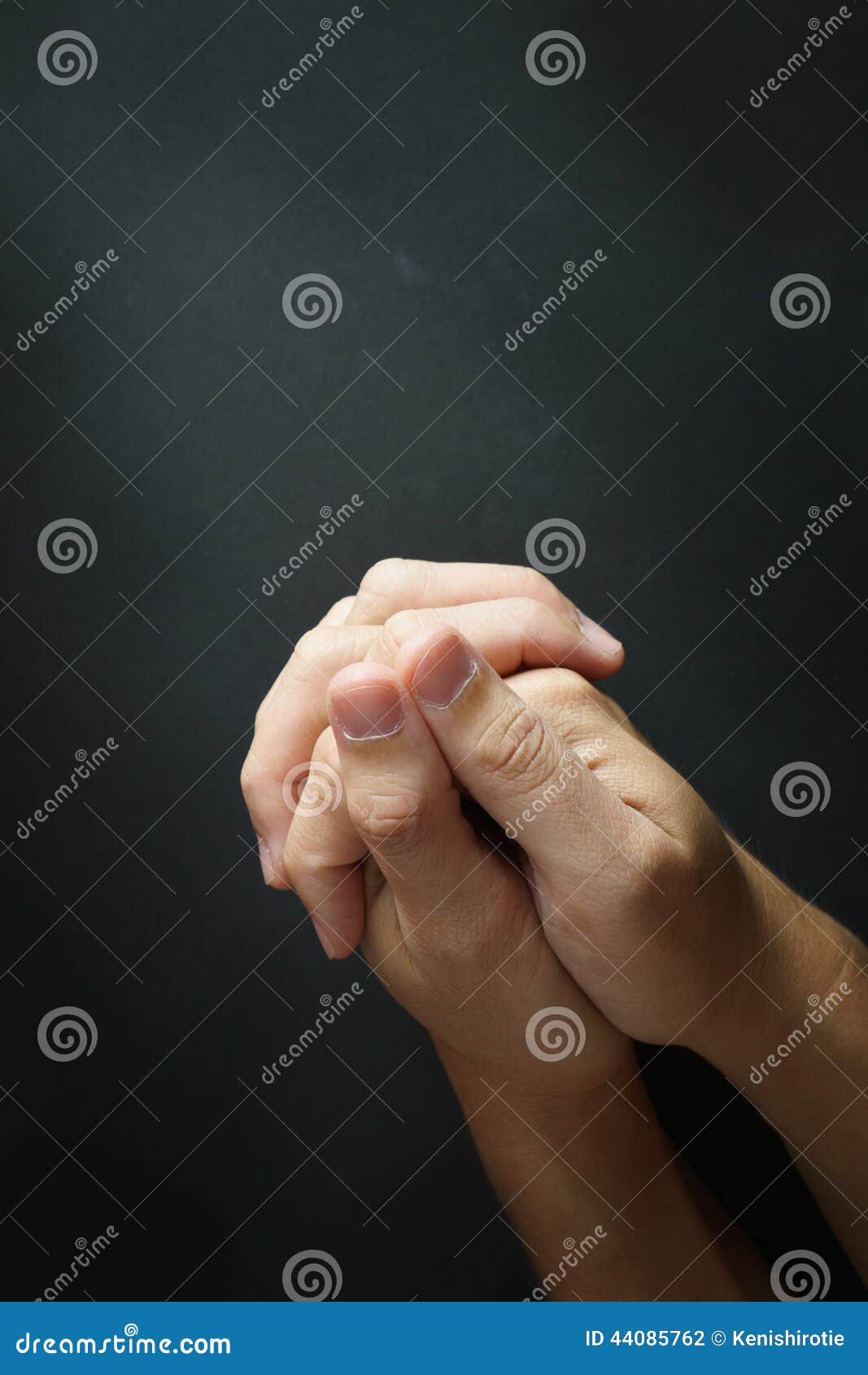 Praying Hand On An Open Bible Stock Photography | CartoonDealer.com ...