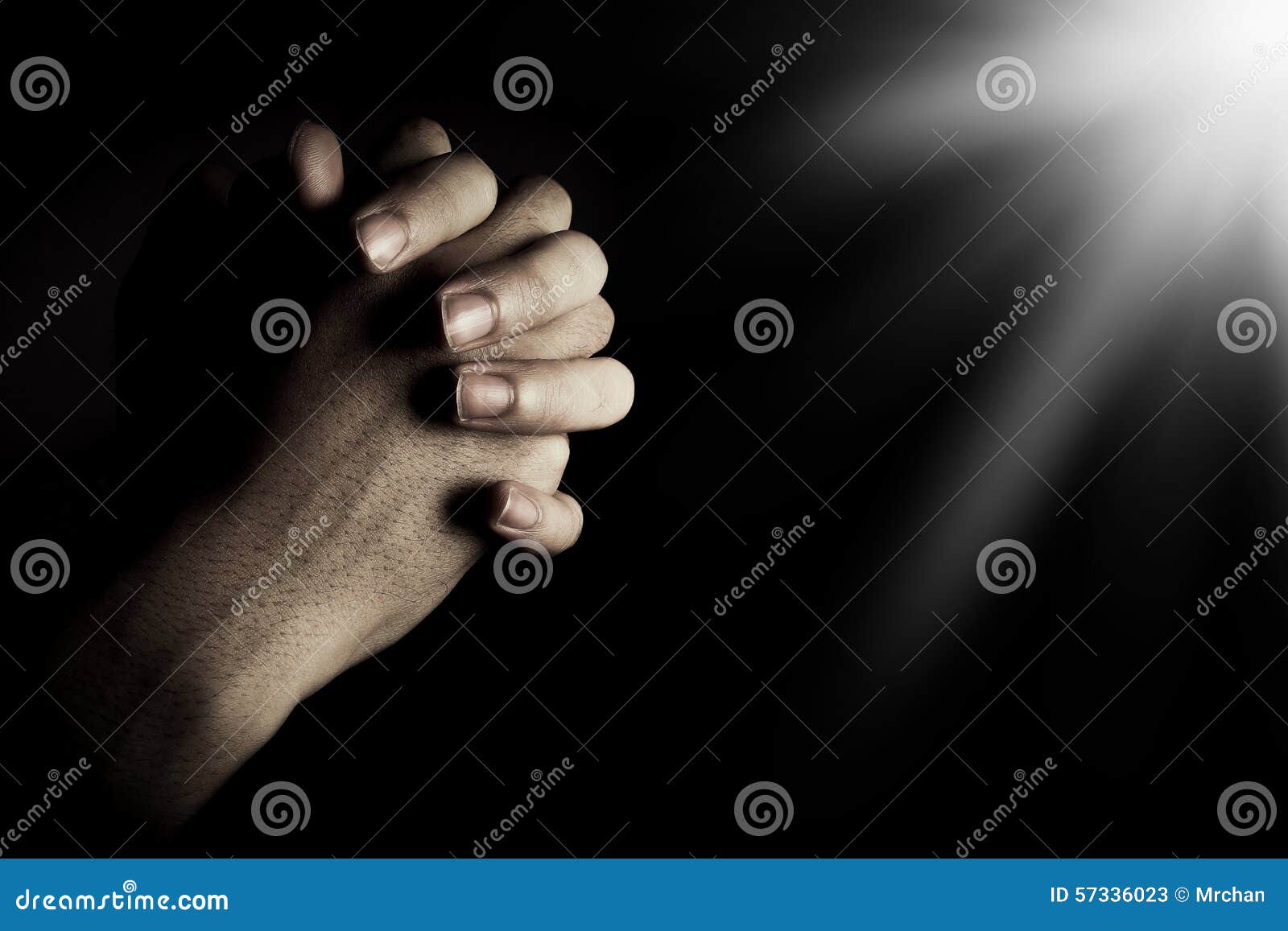 Praying hand stock image. Image of glow, light, father - 57336023