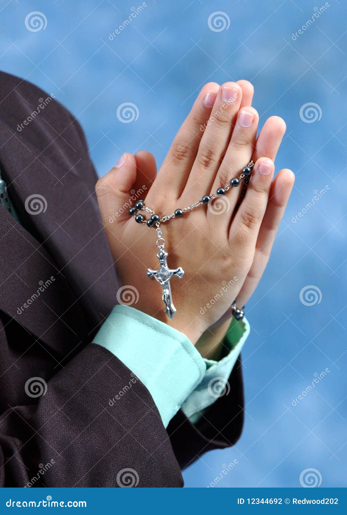 Praying Hands stock photo. Image of communion, closeup - 12344692