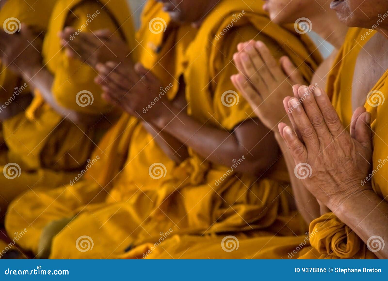 Buddhist Praying Hands