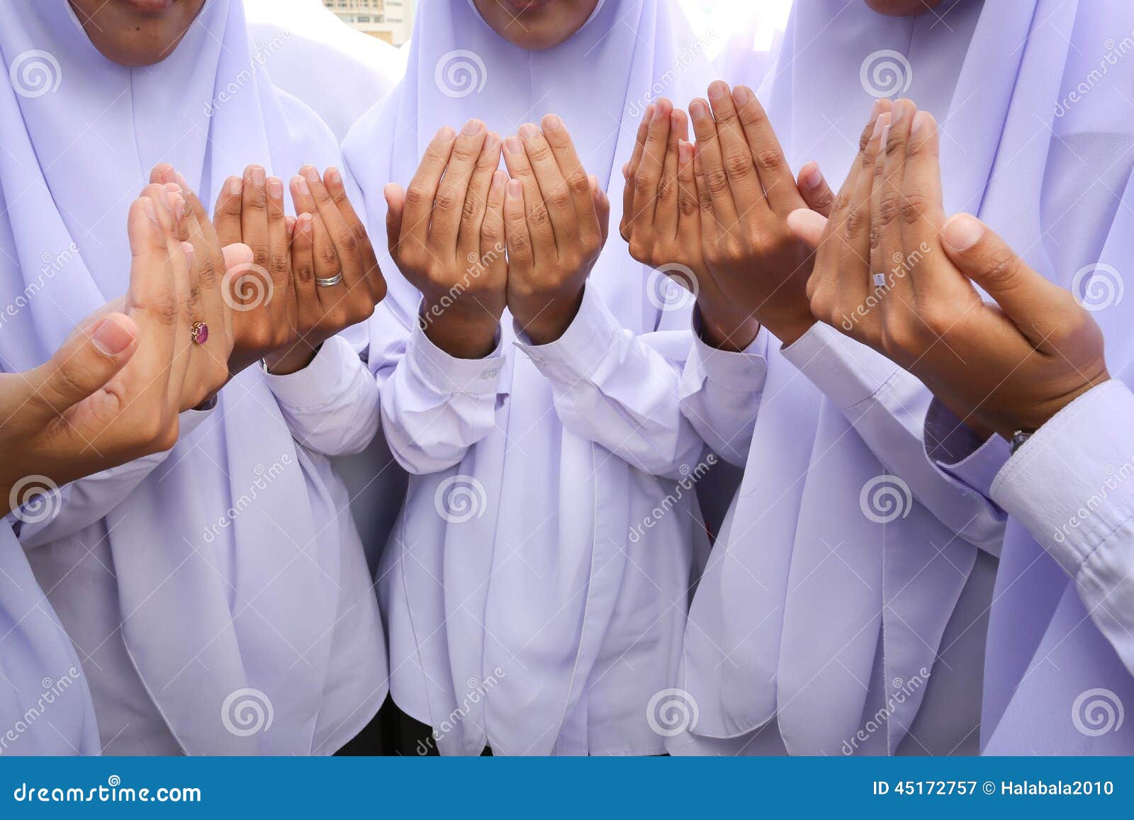 Islamic Prayer Hands
