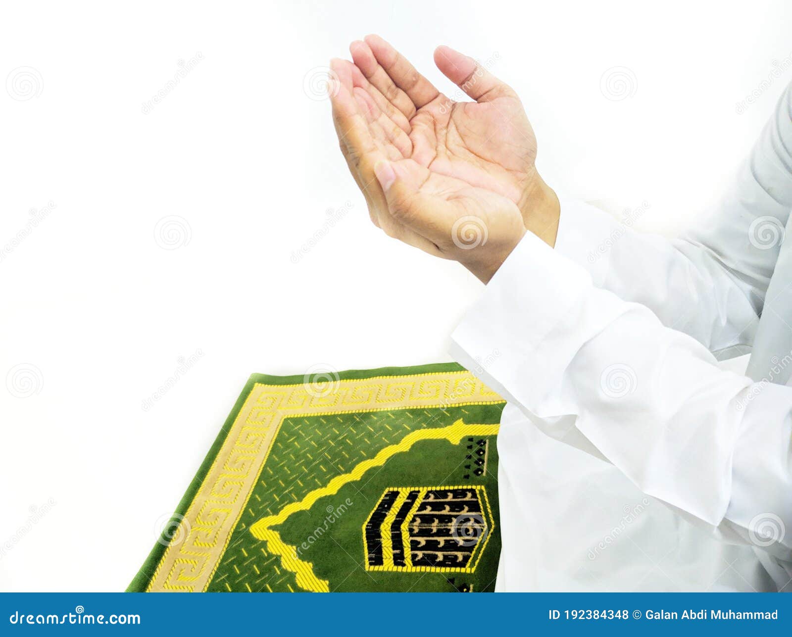 Praying Hands. Islamic Background Stock Photo - Image of faithful, hand ...