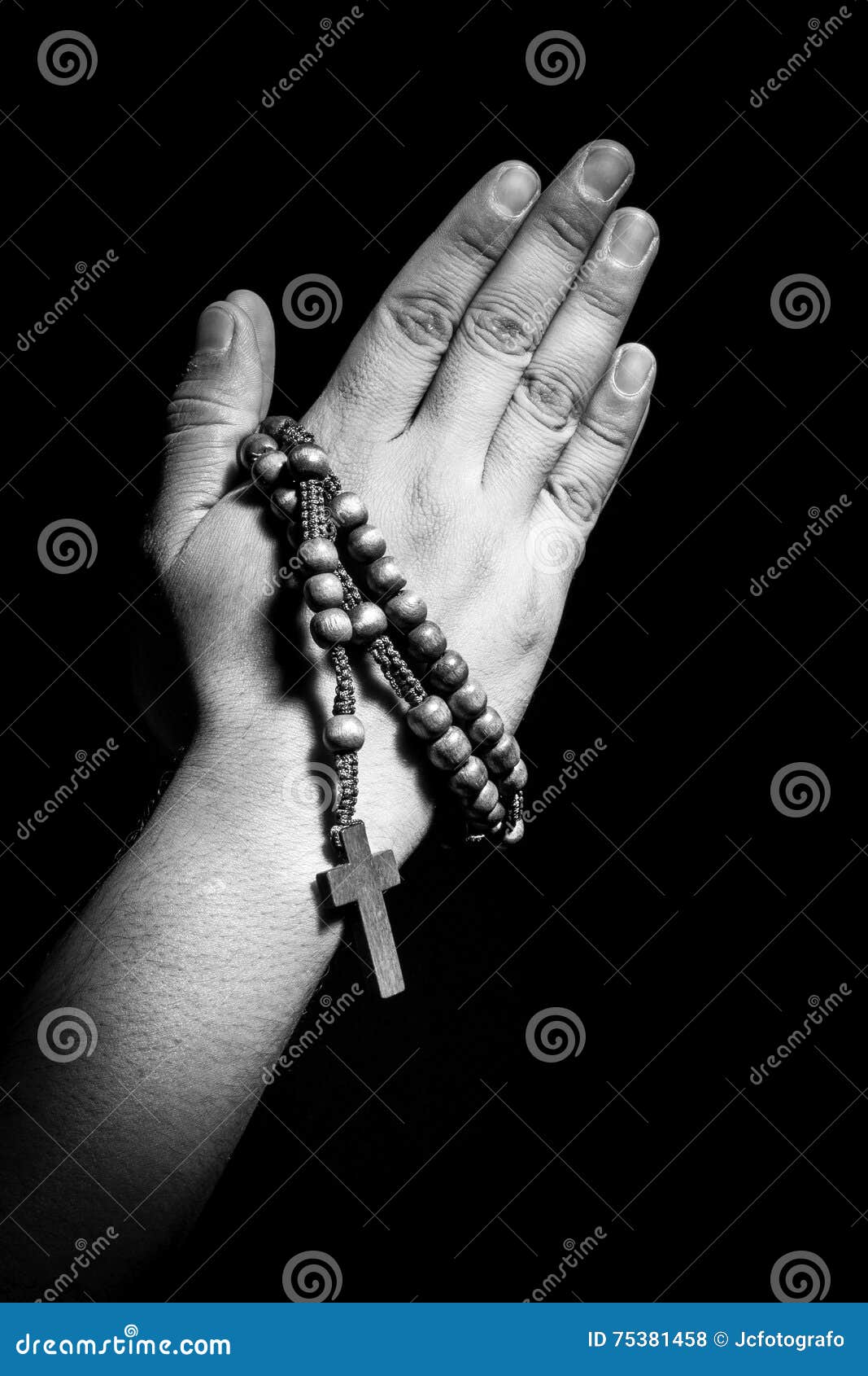Praying Hands stock photo. Image of hands, believe, glow - 75381458