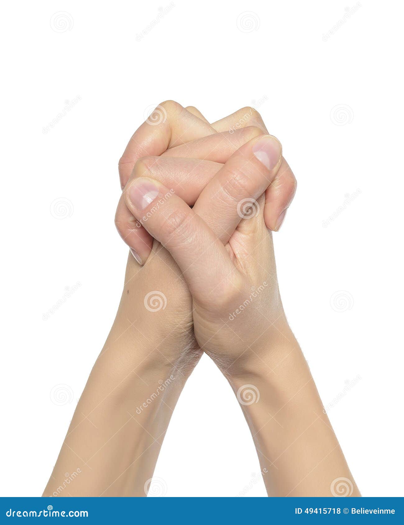 Praying hands of a woman stock photo. Image of concepts - 49415718