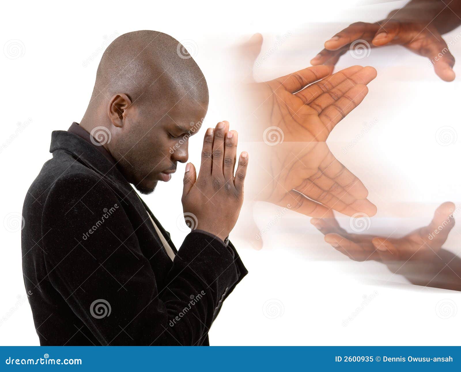 Praying for Help stock image. Image of care, african, innovator - 2600935