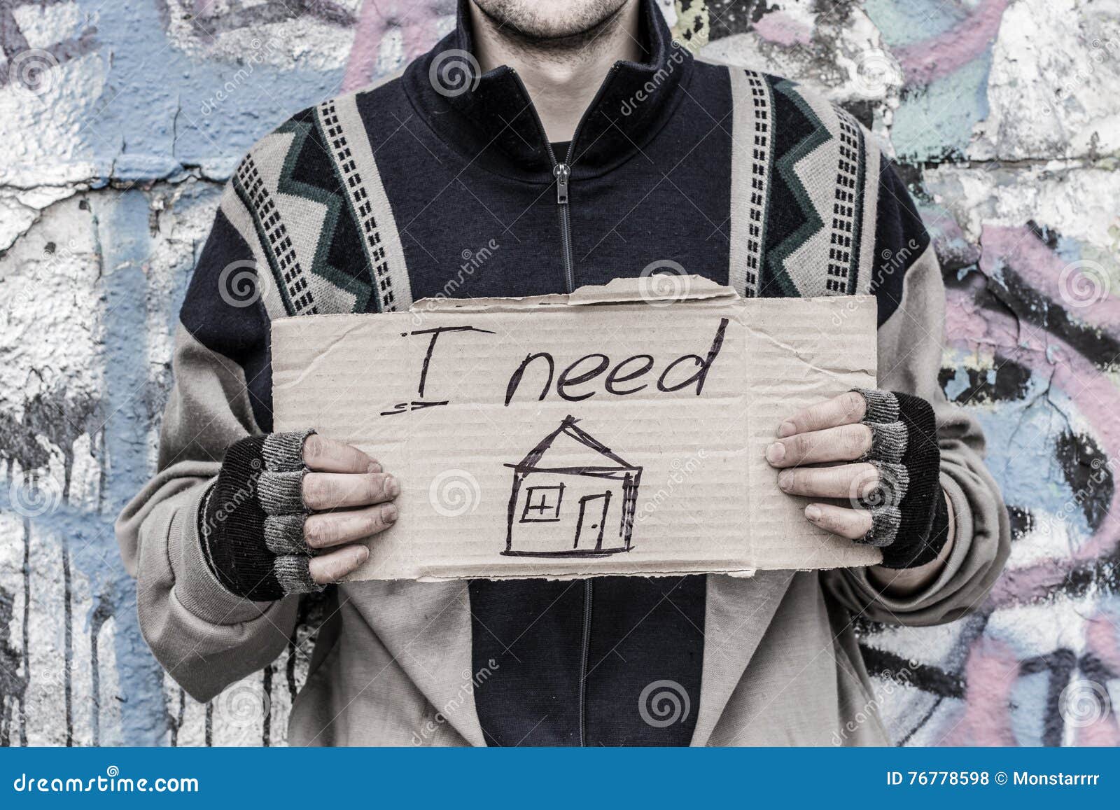 Praying for home stock photo. Image of alone, helpless - 76778598