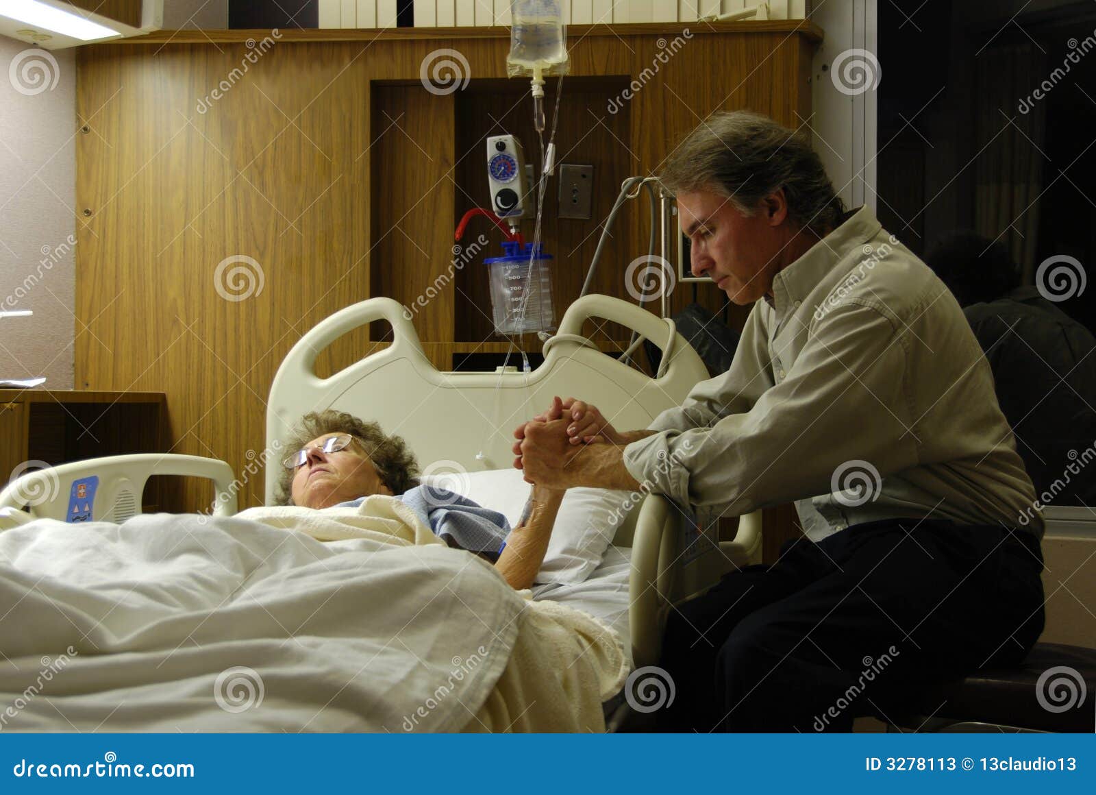 Praying in Hospital stock image. Image of adult, health - 3278113