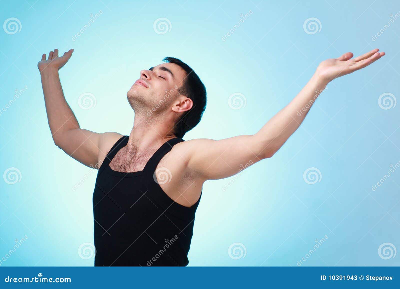 Praying man stock image. Image of background, beautiful - 10391943