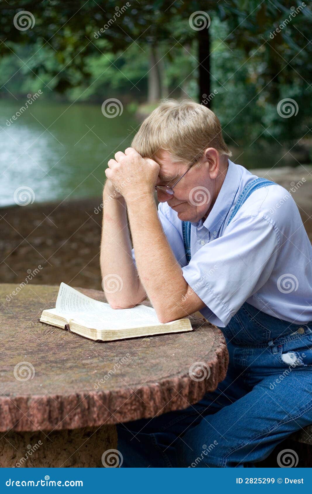 Praying Man stock image. Image of scripture, study, bible - 2825299