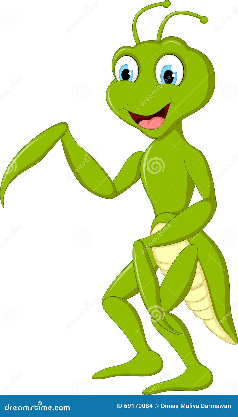 Praying Mantis Bug Insect Pixel Art Game Icon Vector Illustration ...