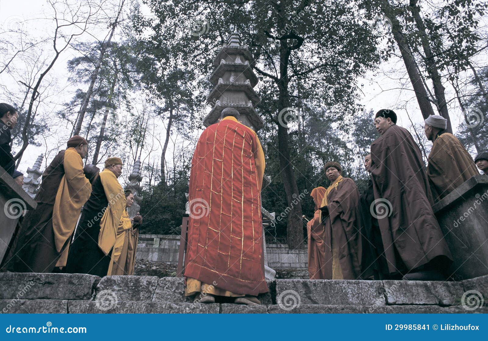 Chinese monks editorial photo. Image of monk, chinese - 29985841