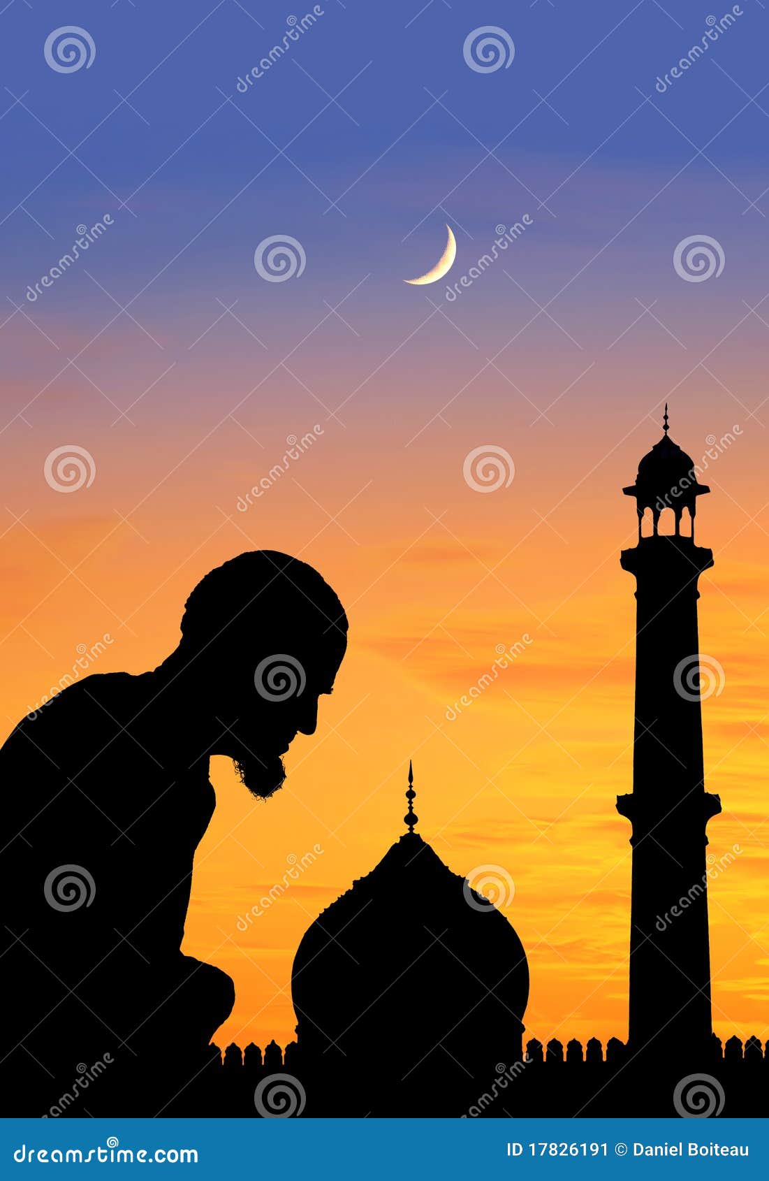 Praying time stock illustration. Illustration of religion - 17826191