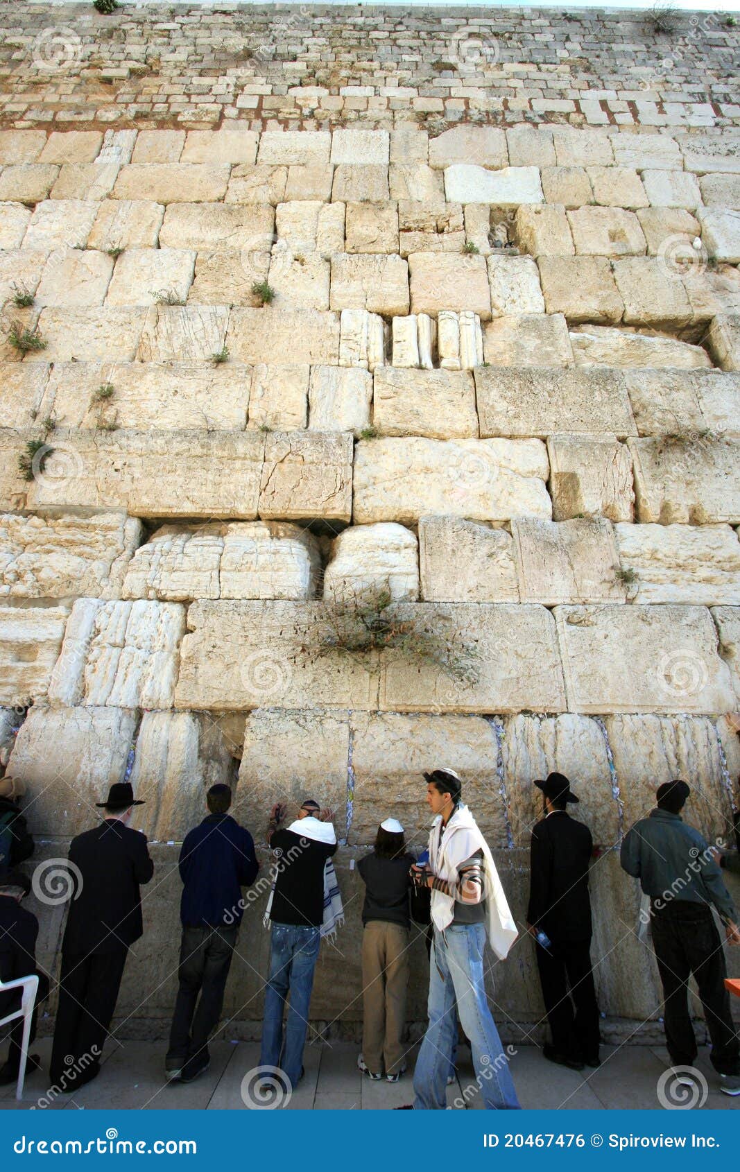 Praying at the Western Wall Editorial Photo - Image of orthodox ...