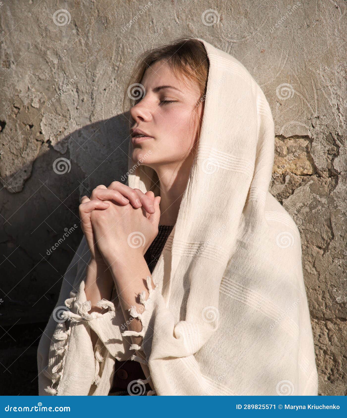 Humble Virgin Mary Royalty-Free Stock Photo | CartoonDealer.com #214562799