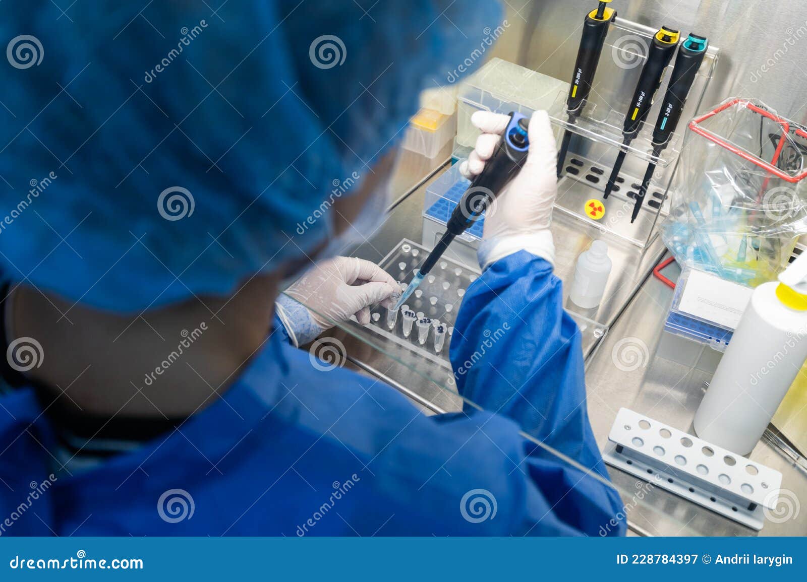 Prc test for covid-19 editorial photography. Image of biology - 228784397